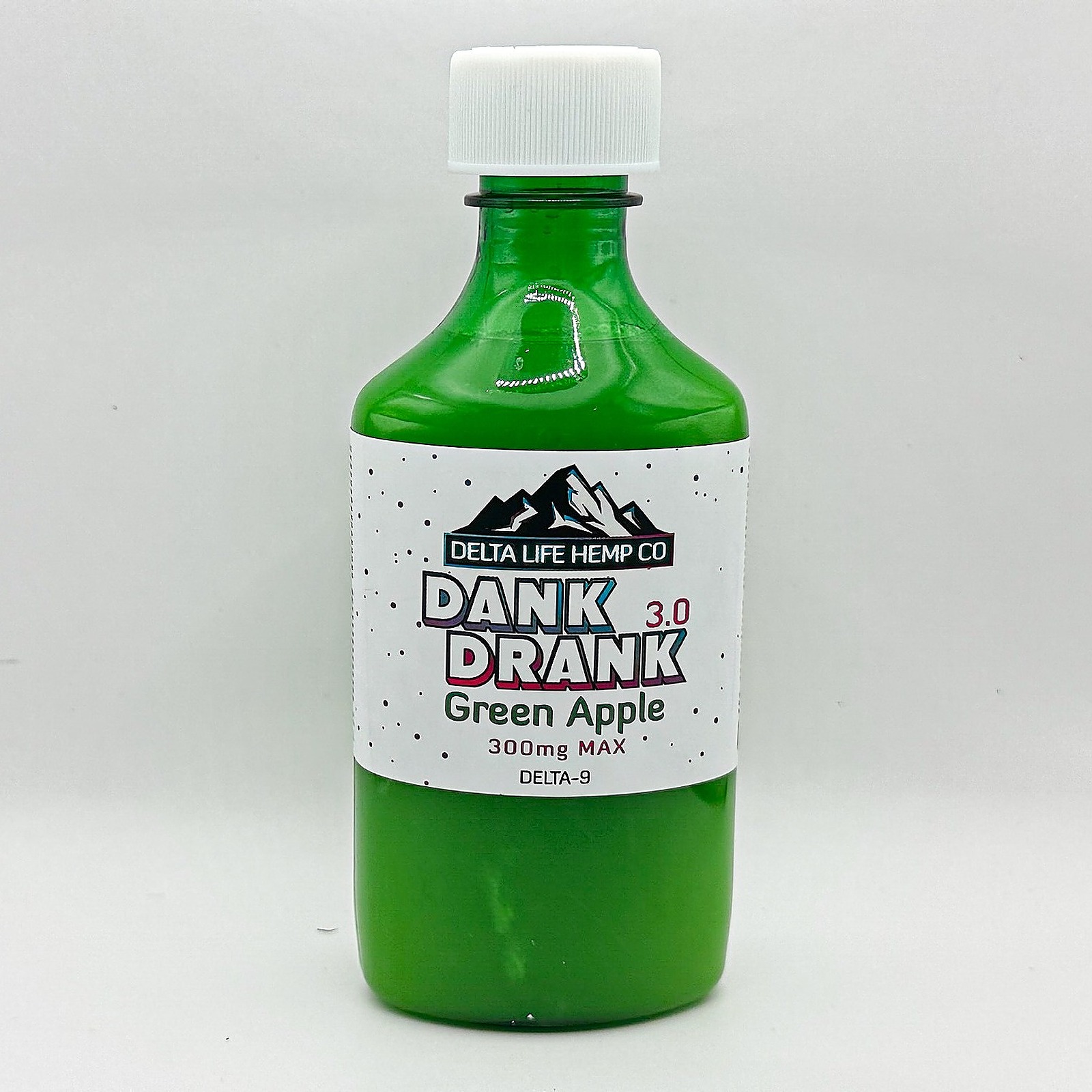 Delta Life Hemp: Dank Drank 3.0 Green Apple 300mg Delta 9 Sugar Free ...