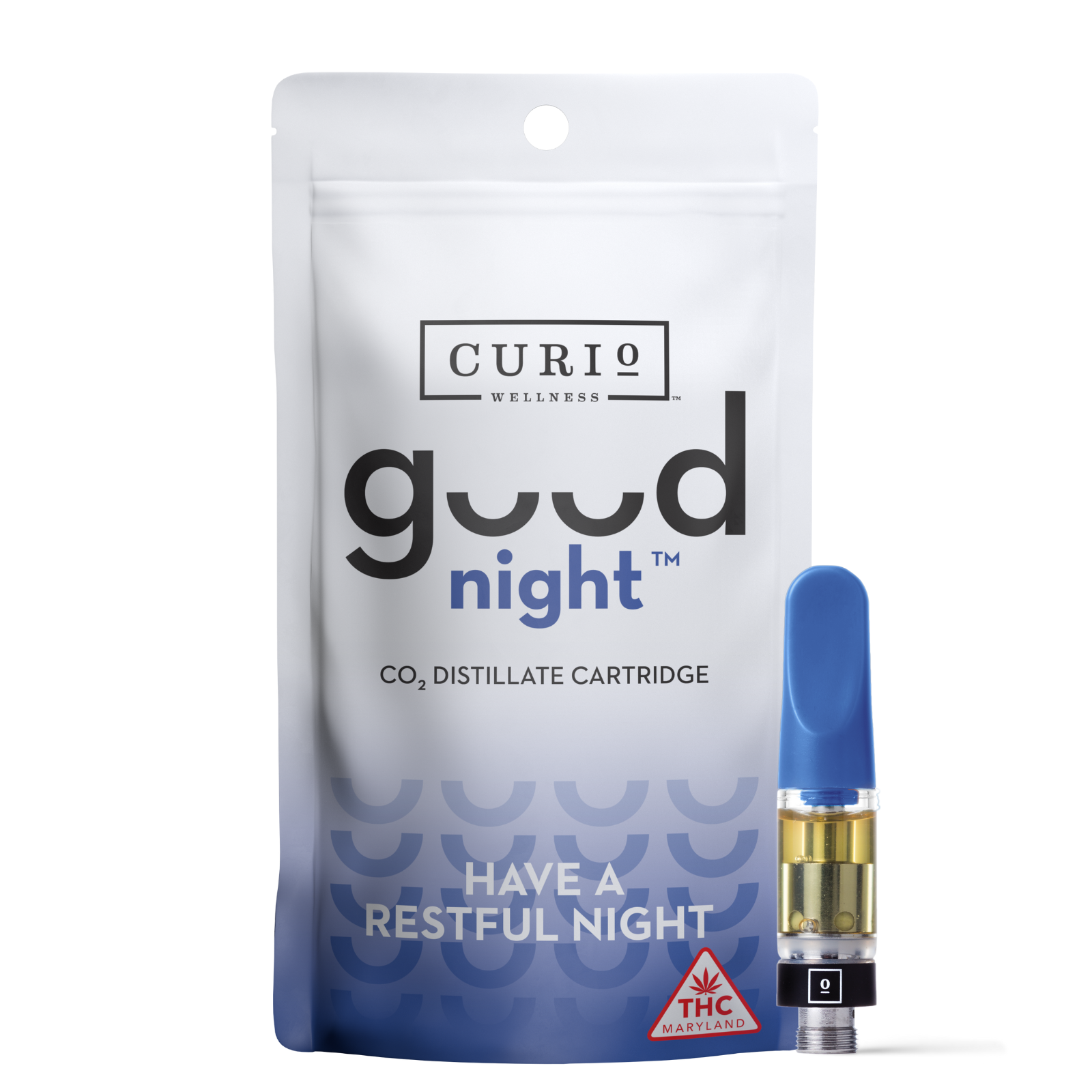 Curio Wellness: Good Night Vape Cartridge [0.5g] | Leafly