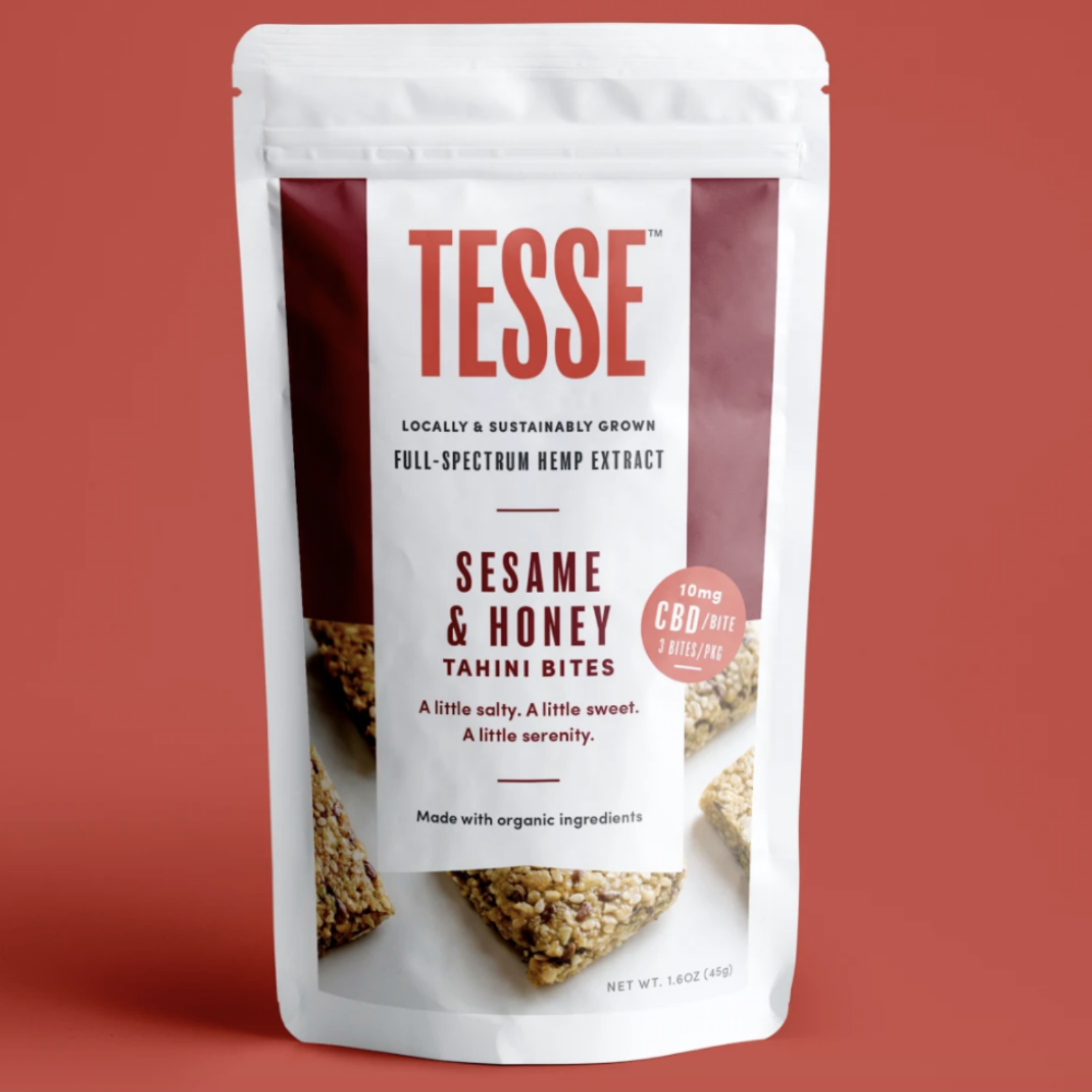 Tesse Goods: Sesame & Honey Tahini Bites | Leafly