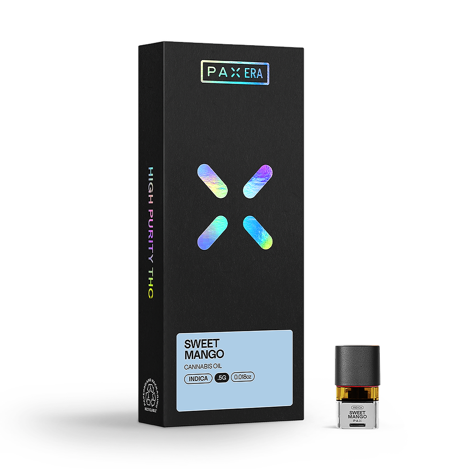 PAX®: PAX High Purity THC - Sweet Mango (I) - 0.5g Pod | Leafly