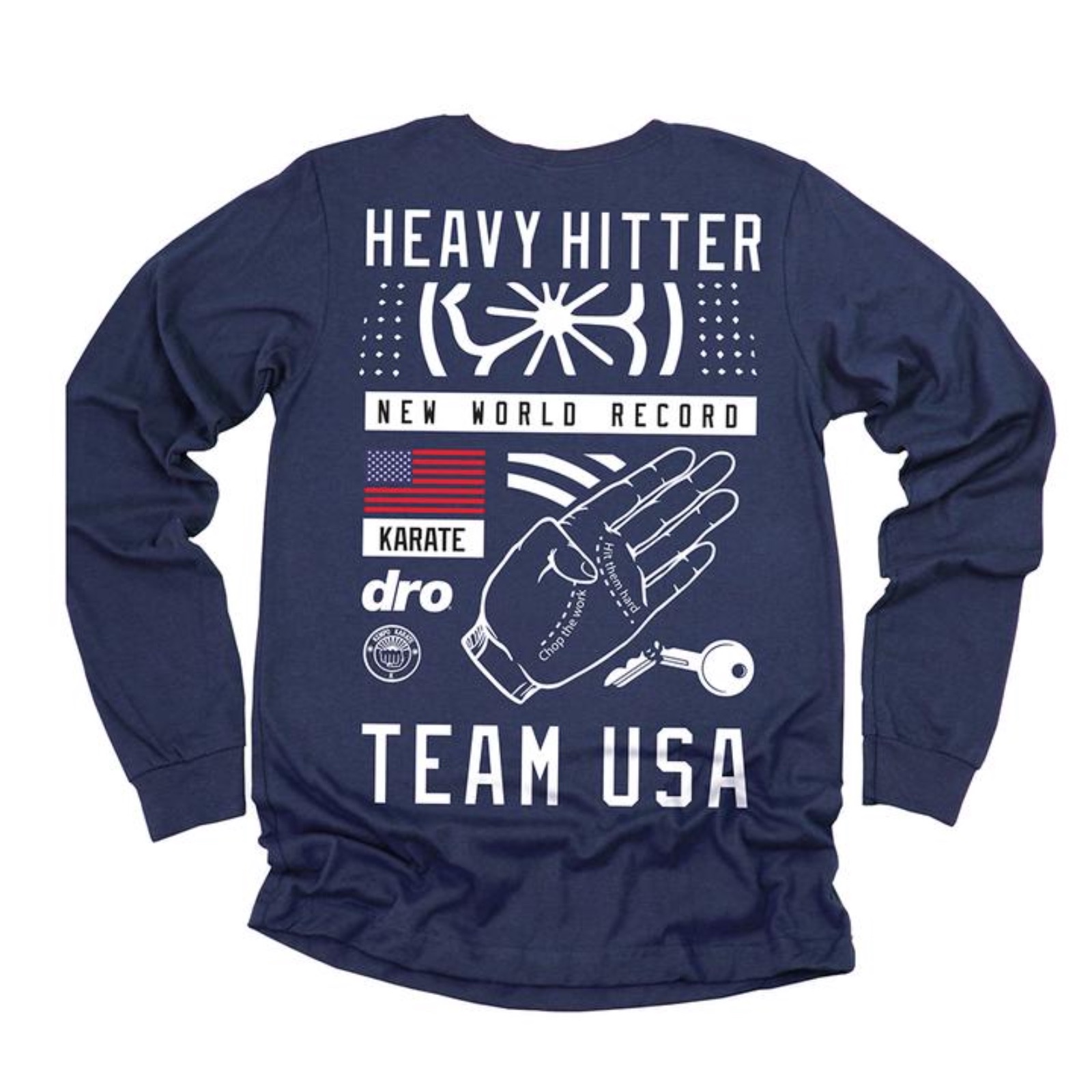 DRO: DRO Heavy Hitter Long Sleeve Weed Shirt | Leafly