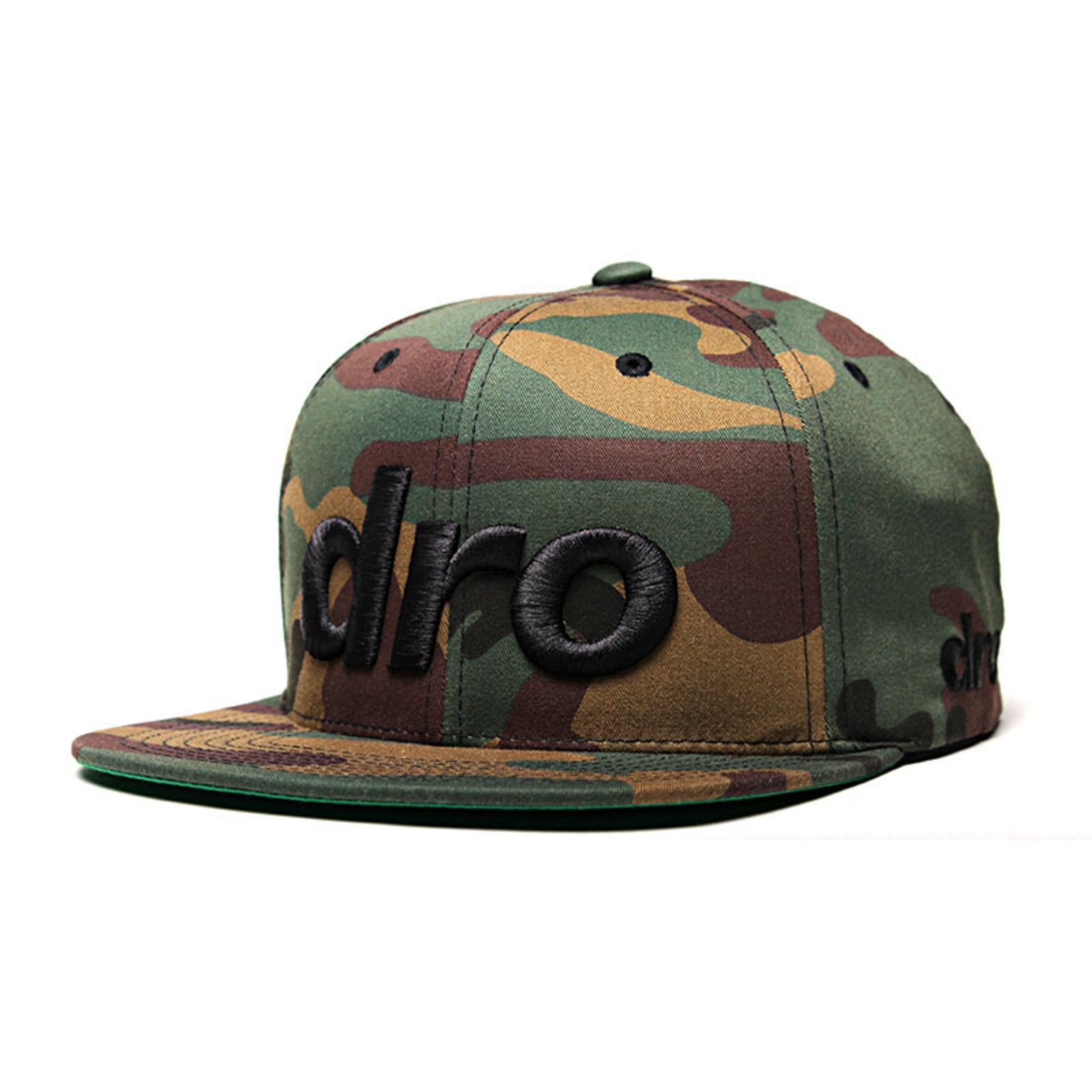 DRO: DRO Dark Camouflage Weed Snapback - Woodland | Leafly