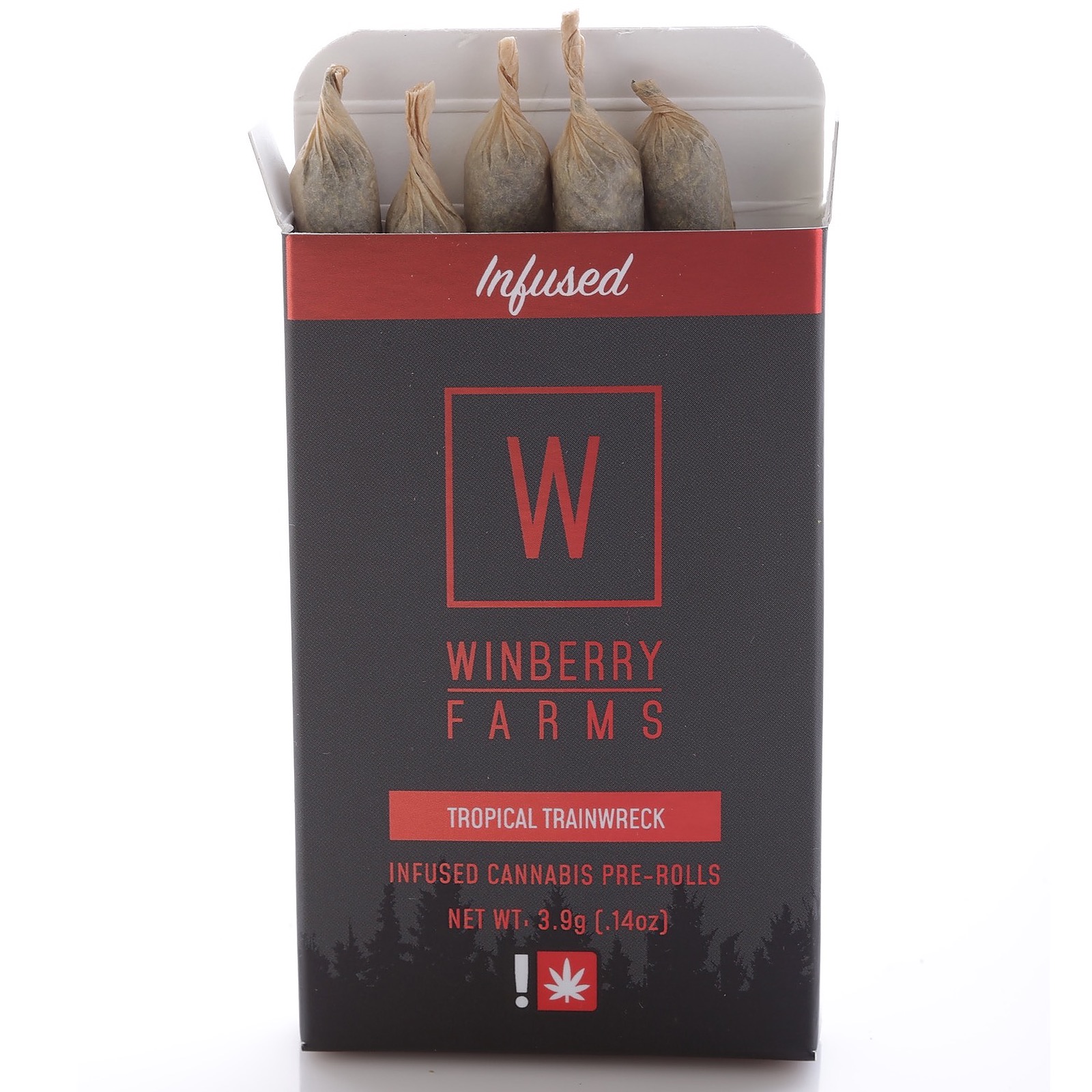 Winberry Farms: Tropical Trainwreck Infused Pre-Roll Pack | Leafly
