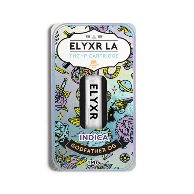 Elyxr: THC-P Cartridge 1 Gram (1000mg) | Indica ~ Godfather OG | Leafly Elyxr: THC-P Cartridge 1 Gram (1000mg) | Indica ~ Godfather OG | Leafly