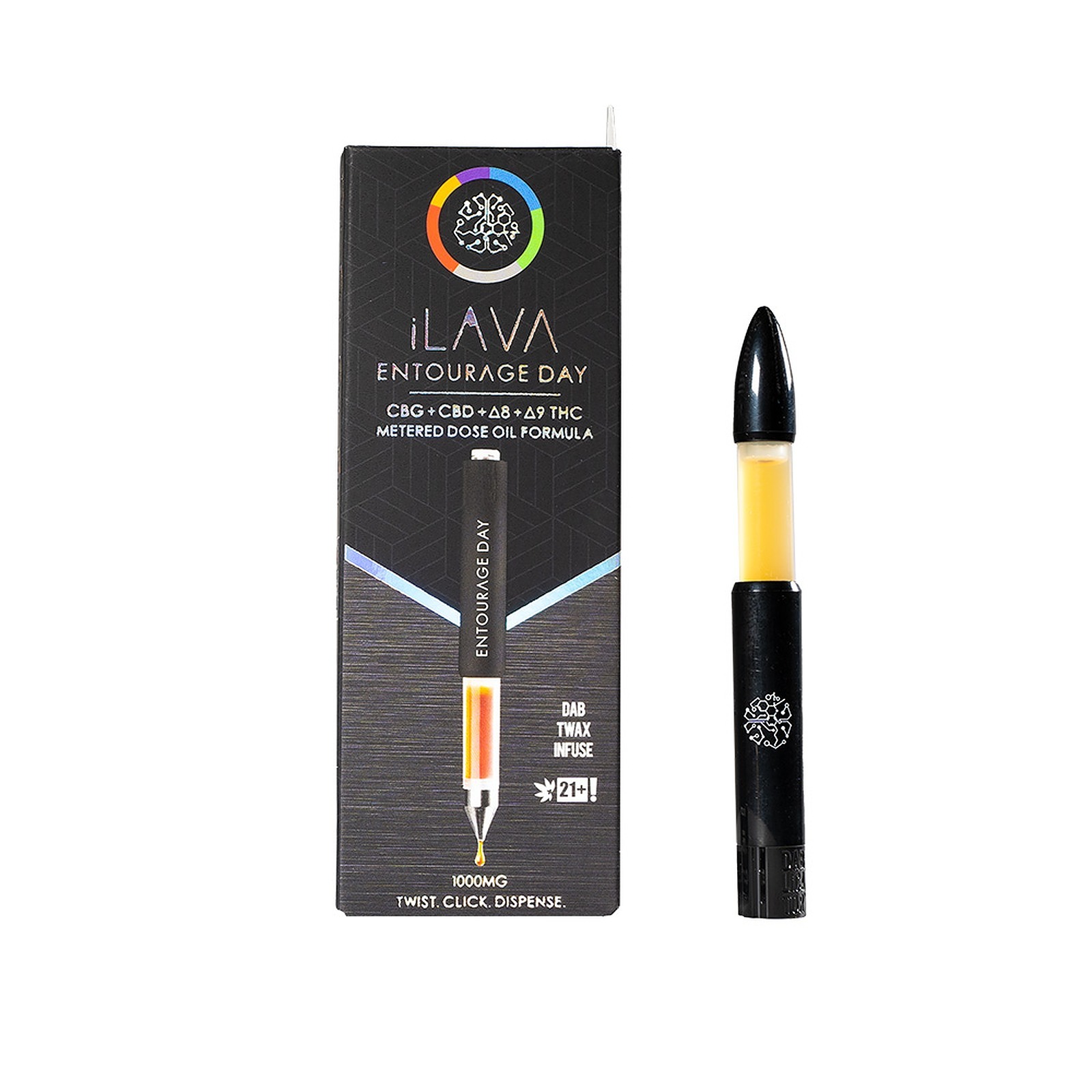 iLAVA: iLAVA Entourage DAY Dablicator - Kings Juice [CBG + CBD + D8 + THC] | Leafly