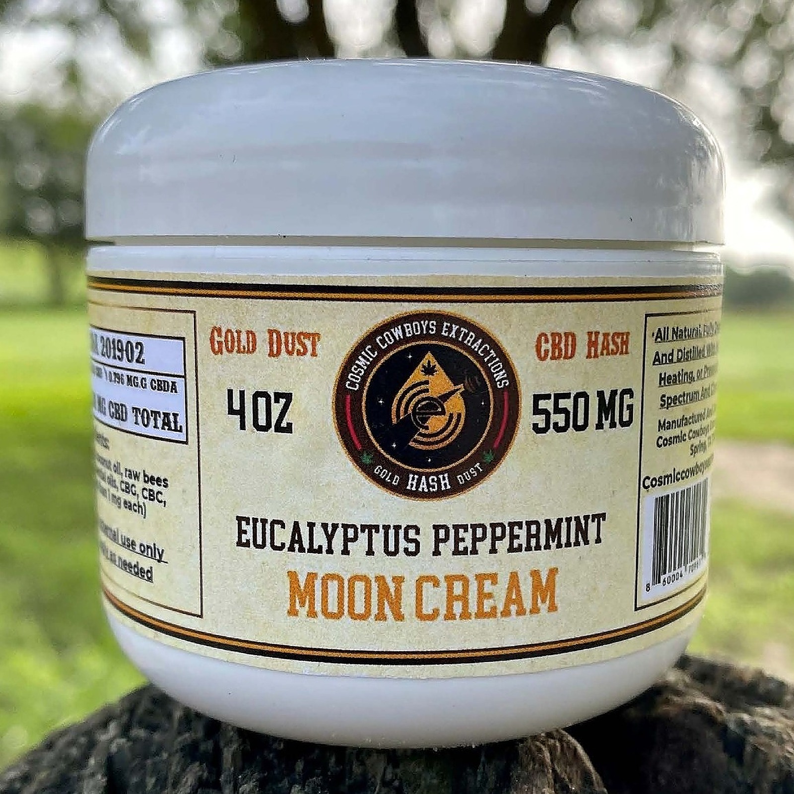 Cosmic Cowboys Extractions LLC: Moon Cream 550mg 4oz | Leafly