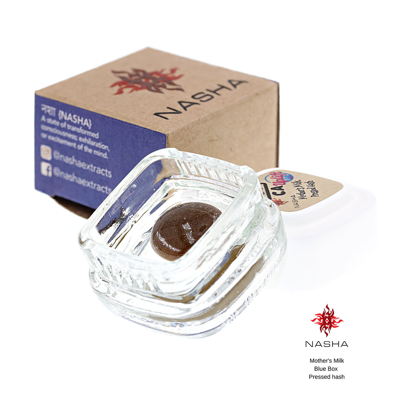 NASHA: Mother's Milk Blue Pressed Hash (East Mill Creek) | Leafly