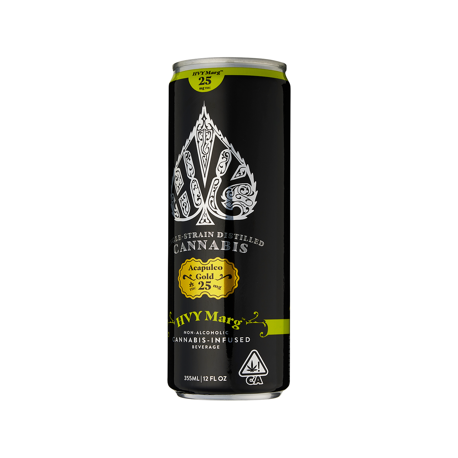 Heavy Hitters: HVY Marg - Fast-Acting Cannabis Beverage - 25mg THC | Leafly
