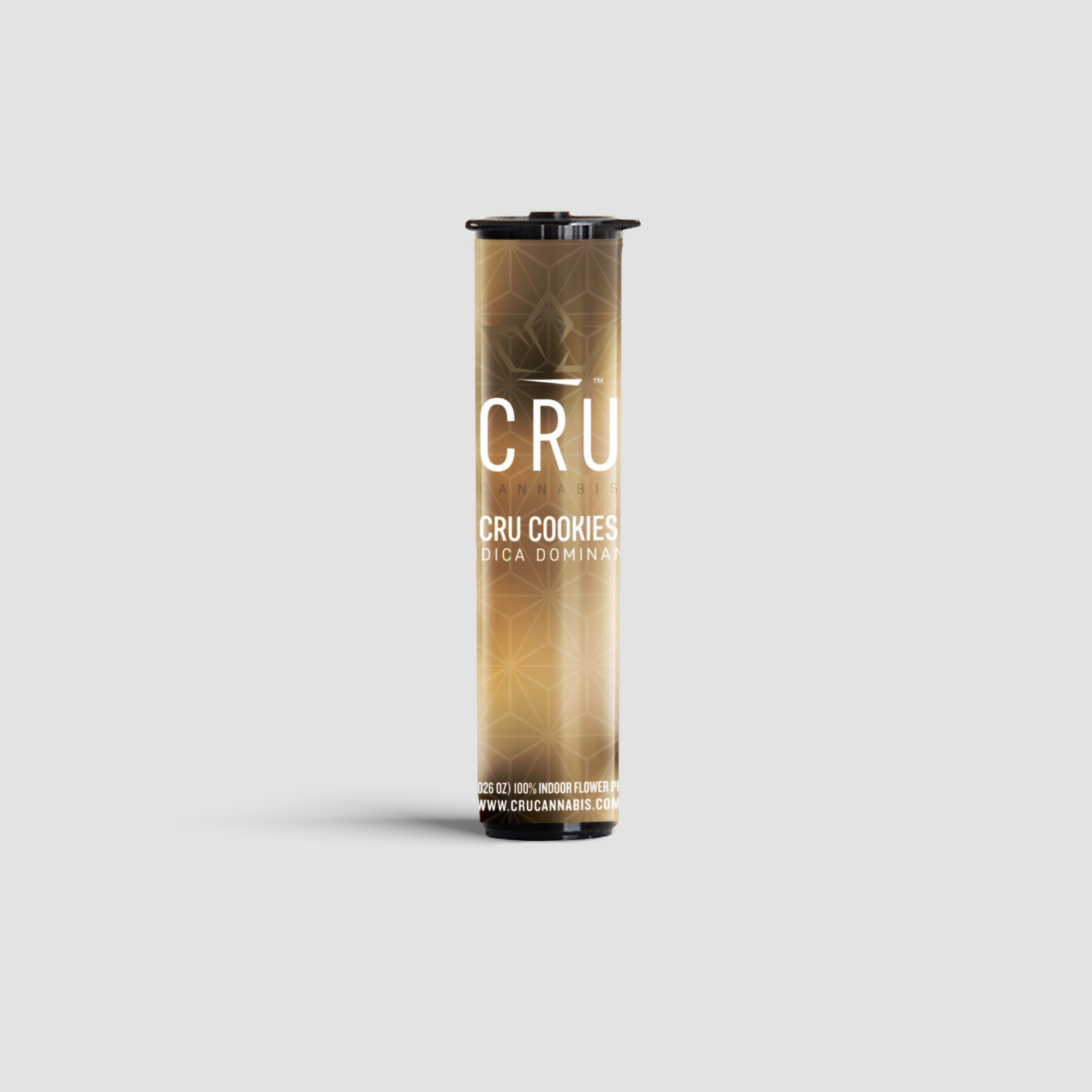 CRU Cannabis: CRU Cookies .75G Indica Pre-Roll | Leafly