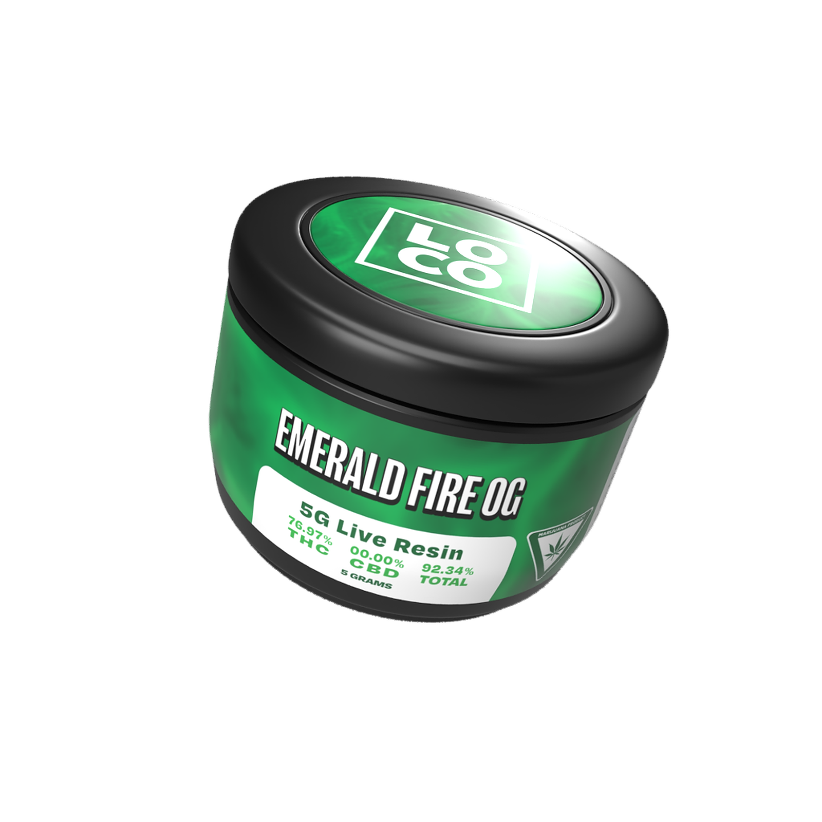 LOCO: LOCO Live Resin 5g - Emerald Fire OG | Leafly