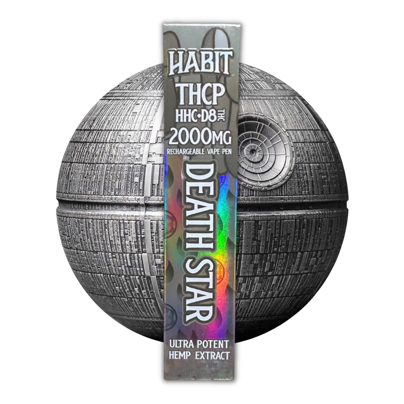 Luxe THC | 25% OFF with code LEAFLY: Death Star 2ml THCP/HHC/D8 Vape ...