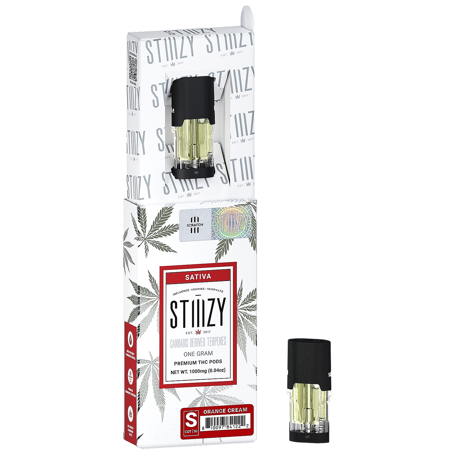 STIIIZY: ORANGE CREAM - CANNABIS DERIVED TERPENES 1G | Leafly