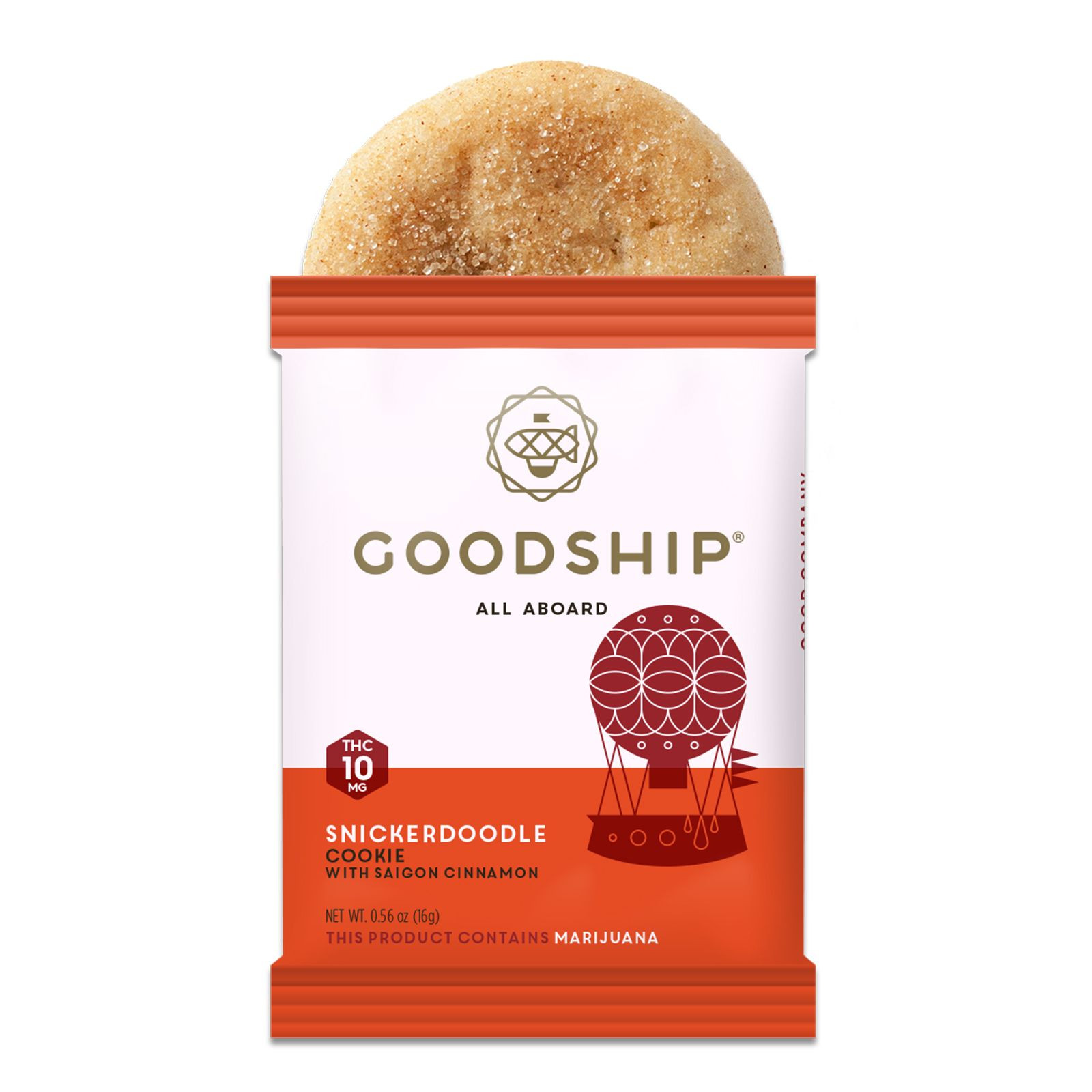 Goodship: Snickerdoodle Cookie - 10mg Single | Leafly