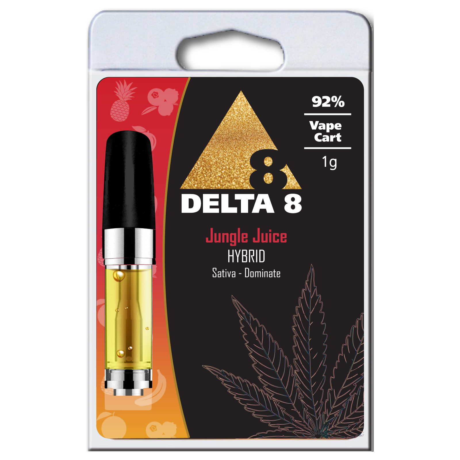 A Gift From Nature: Delta 8 Hybrid Jungle Juice 1ML - 92% | Leafly