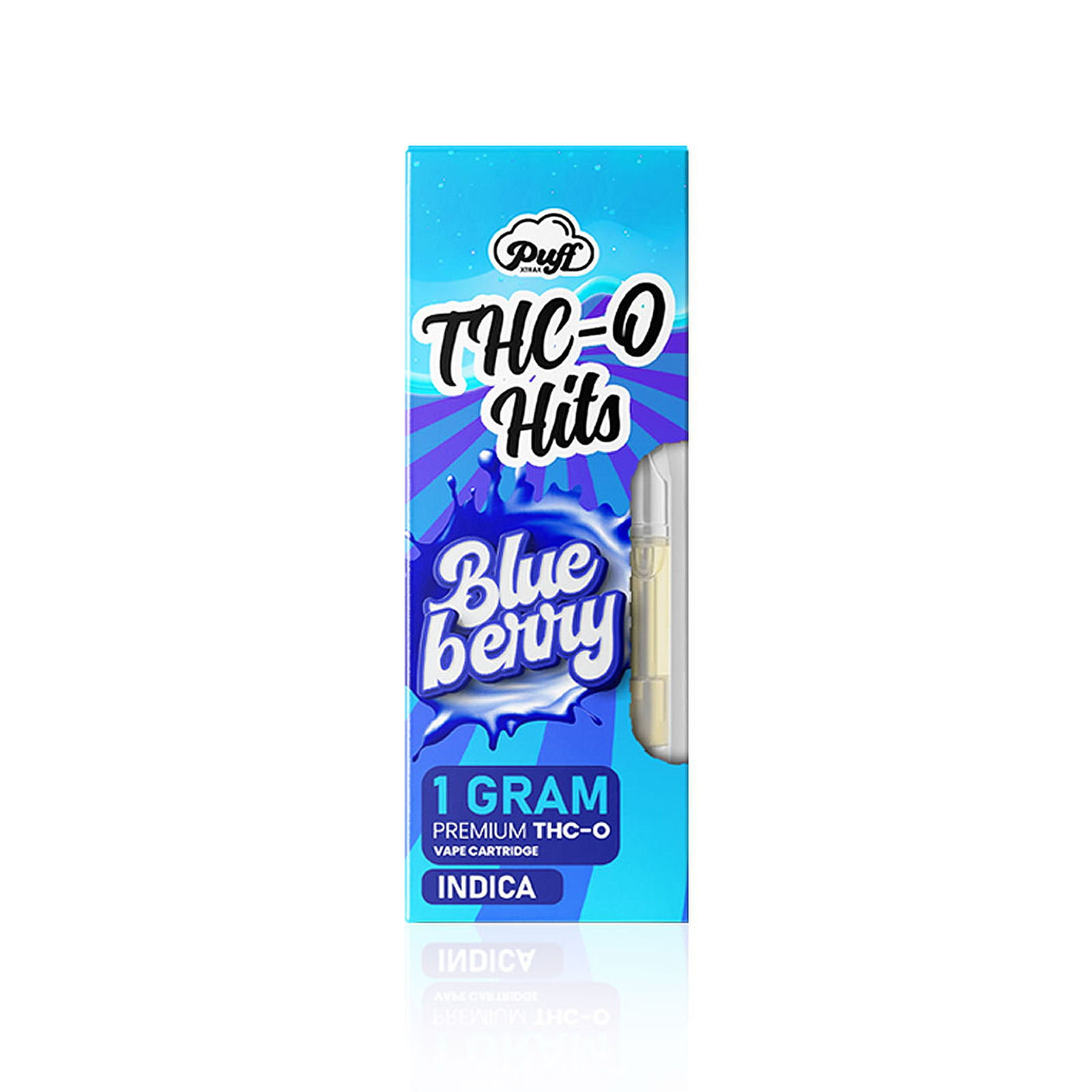 Puff Xtrax: THC-O Hits Vape Cartridge: Blueberry | Puff Xtrax | Leafly Puff Xtrax: THC-O Hits Vape Cartridge: Blueberry | Puff Xtrax | Leafly