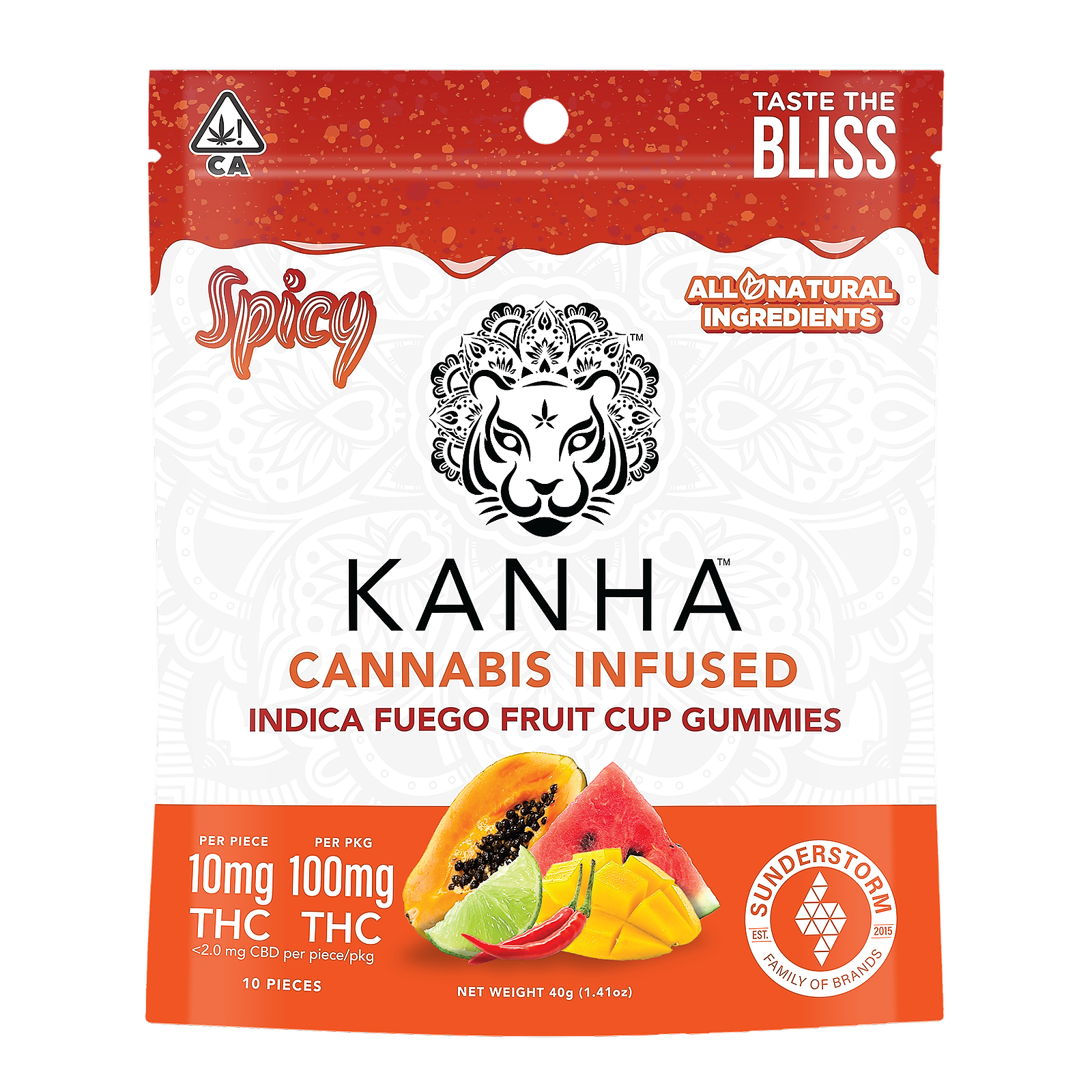 KANHA: KANHA | Limited Edition | Fuego Fruit Cup | Indica | 100mg THC ...