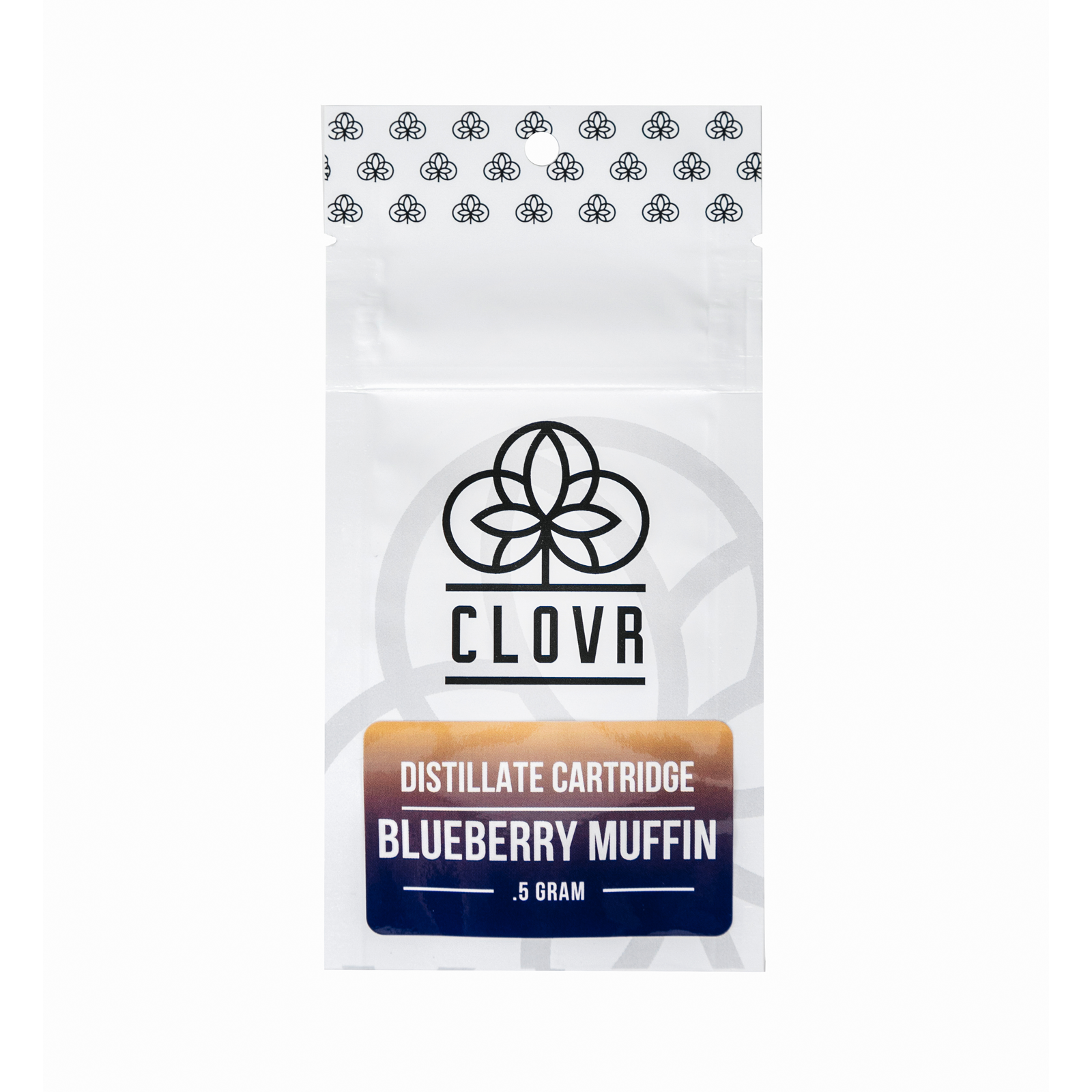 CLOVR: CLOVR - Distillate 510 Vape Cartridge - Blueberry Muffin | Leafly