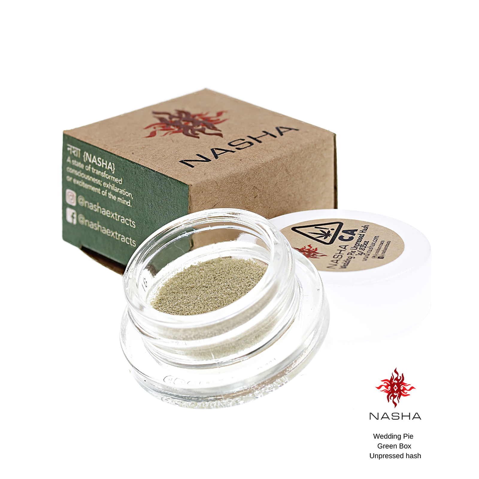 NASHA: Wedding Pie Green Unpressed Hash (Moon and Stars) | Leafly