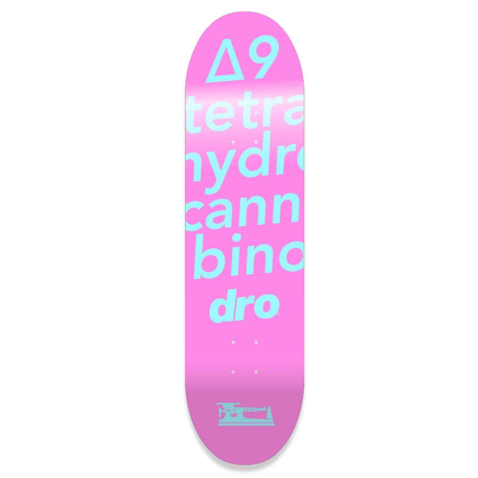 DRO: DRO Delta9 Pink Weed Skate Deck | Leafly