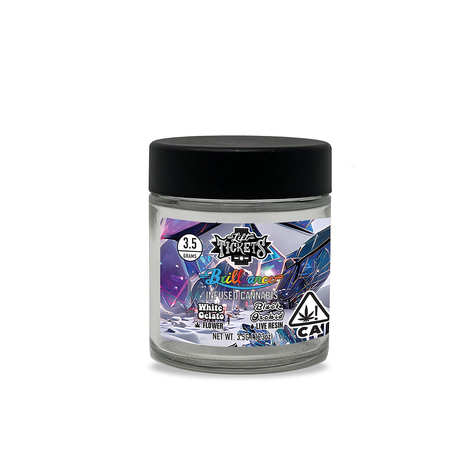 Lift Tickets: White Gelato x Black Orchid - Brilliance Infused Flower 3 ...