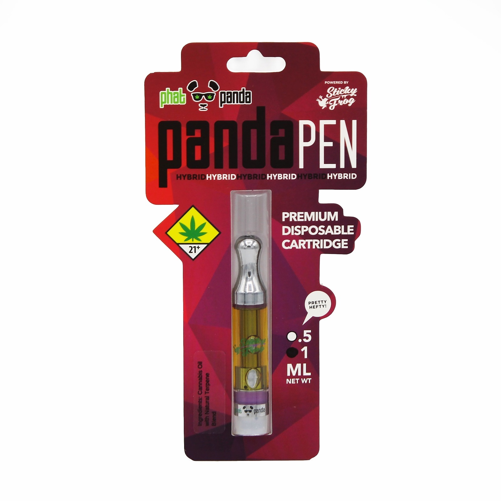 Sticky Frog by Grow Op Farms: OG Kush Panda Pen 1g | Leafly