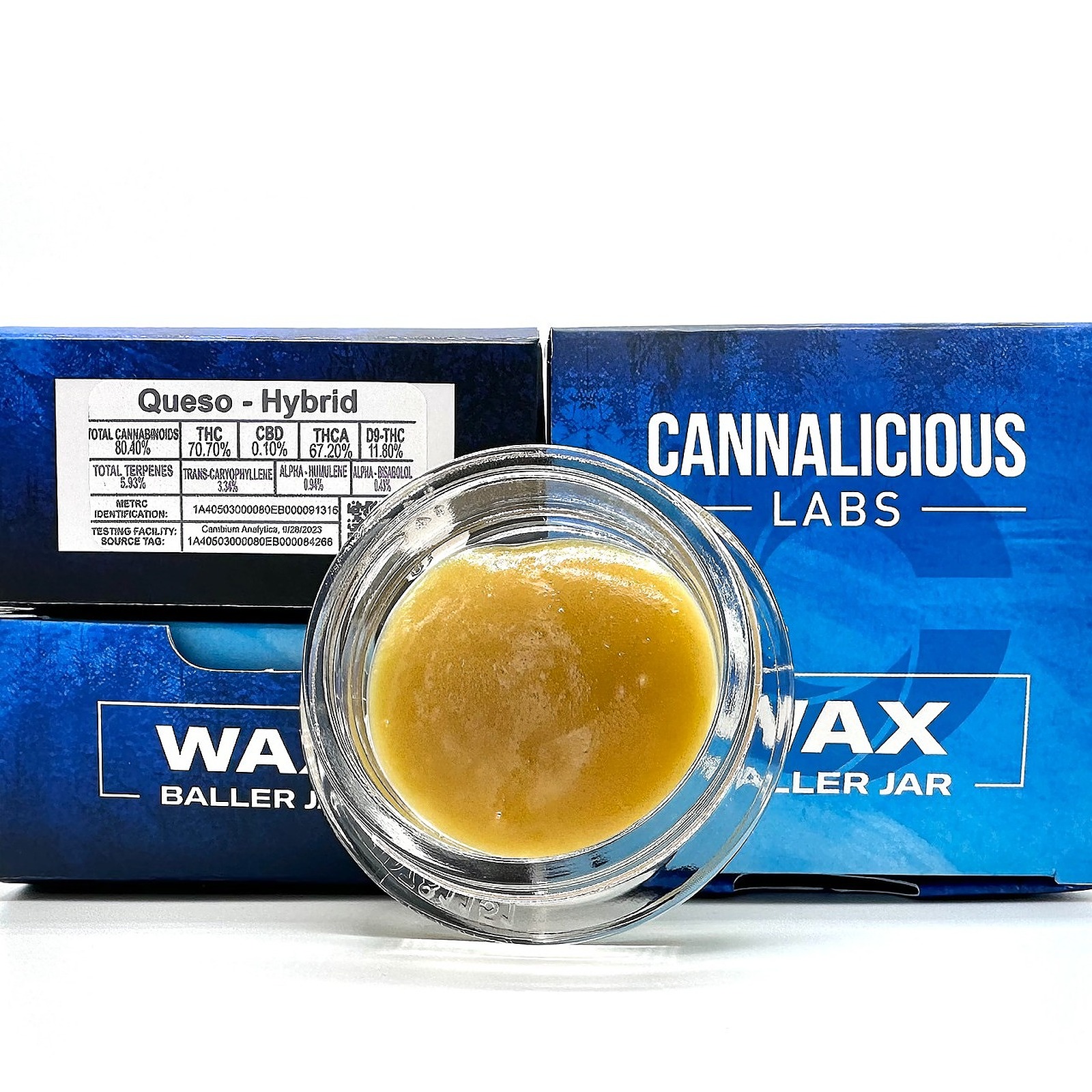 Cannalicious Labs: Queso Wax Baller Jar - Hybrid | Leafly