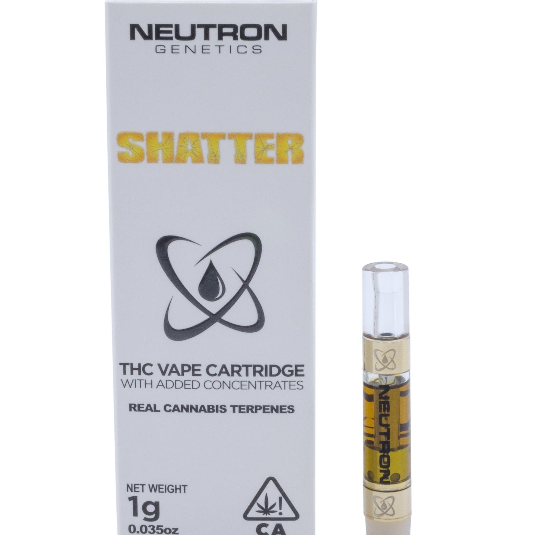 Neutron Genetics: Shatter Vape Cart | Leafly