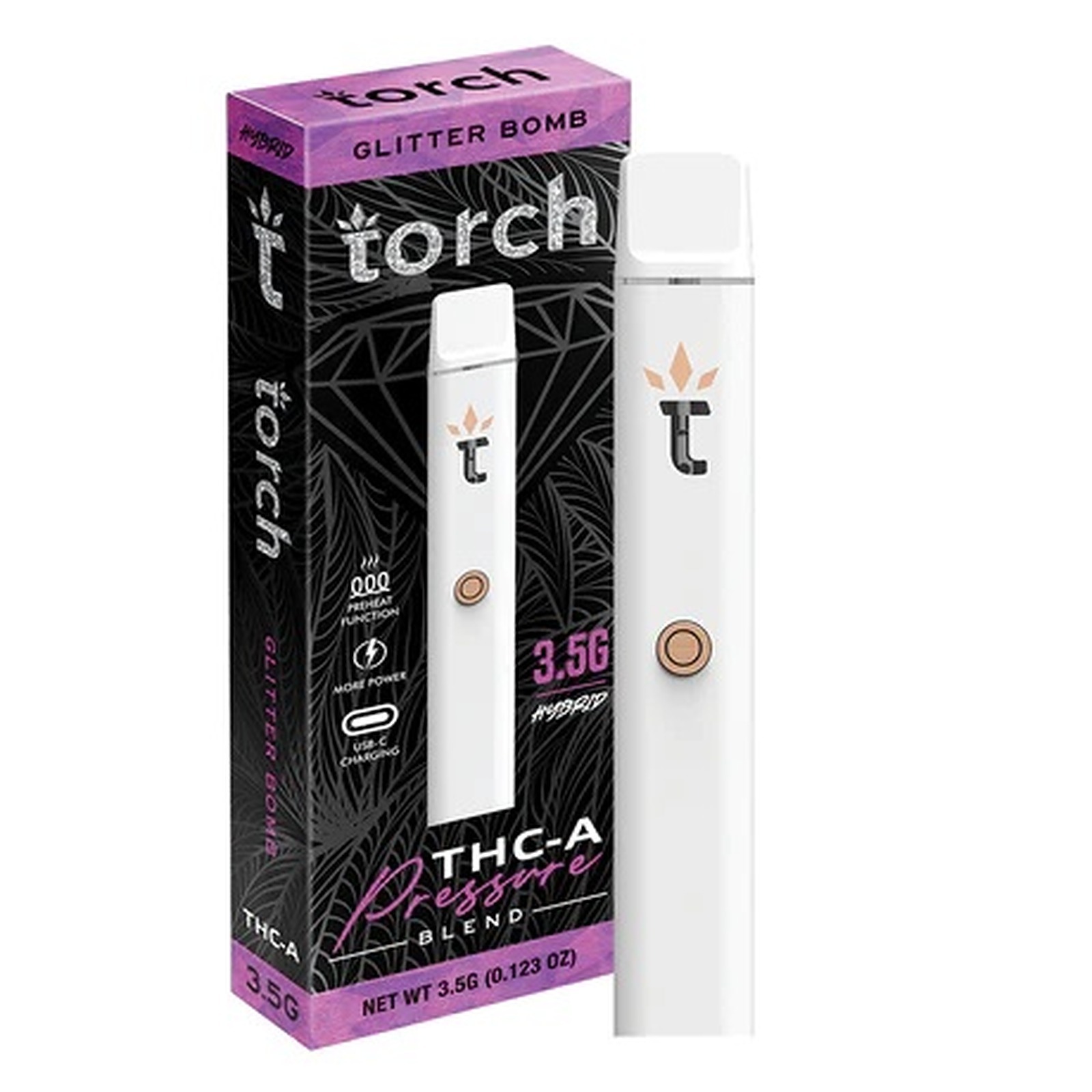 Zaleaf: Pressure THCA Pink Guava Sativa Torch Disposable Vape Pen 3.5g ...