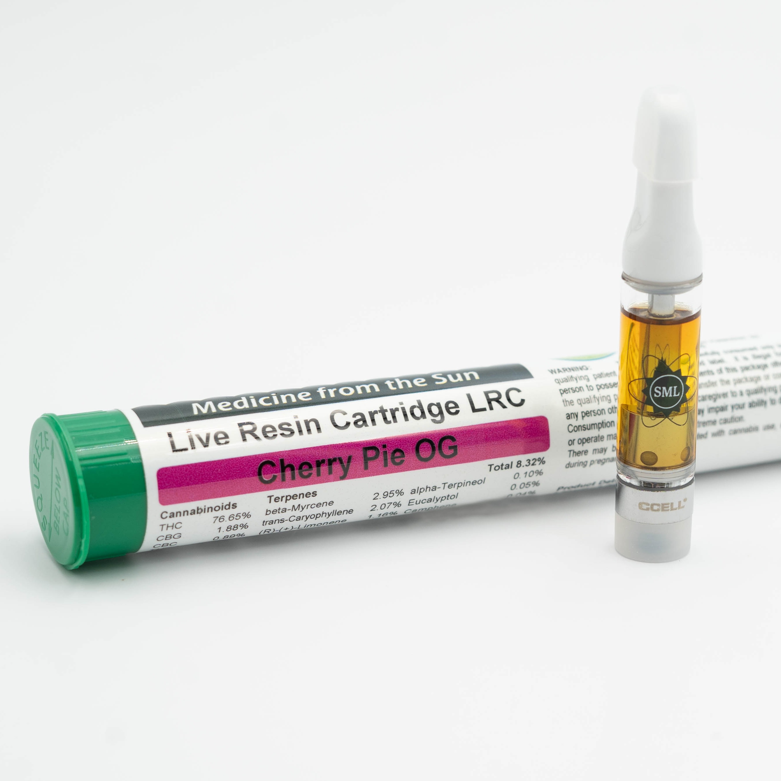 SunMed Labs: Cherry Pie OG Live Resin Cartridge | Leafly