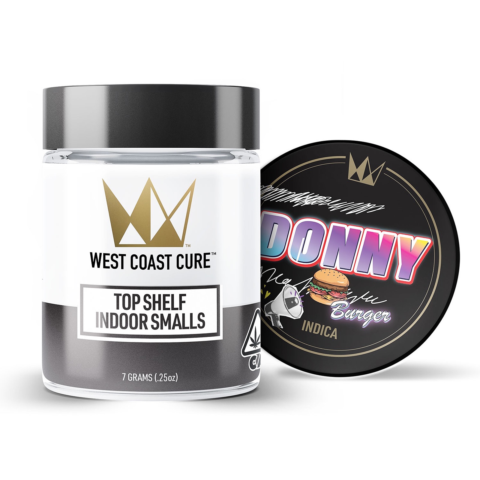 West Coast Cure: Donny Burger - 7G Top Shelf Indoor Smalls | Leafly