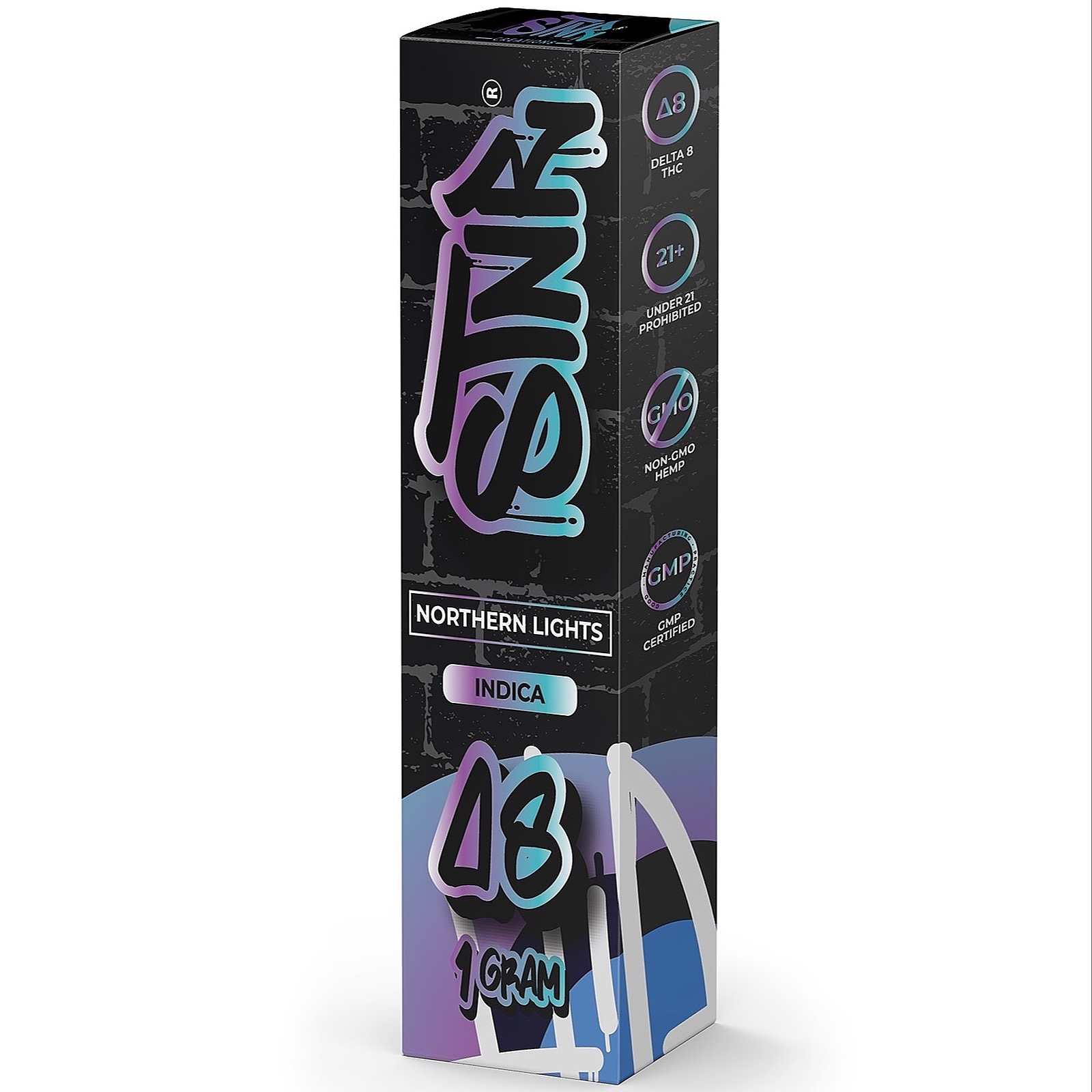 STNR Creations: Northern Lights Delta8 Disposable - 1 Gram (Indica ...