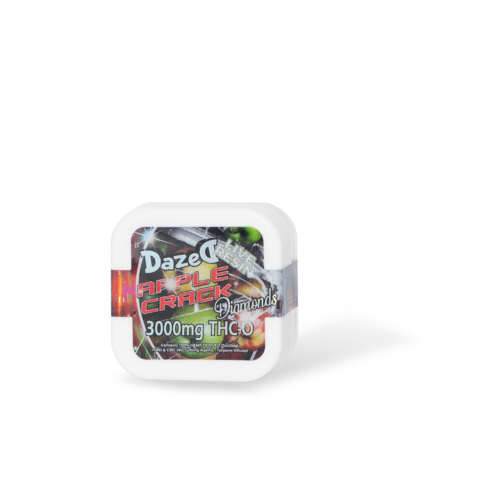 DazeD8: Apple Crack Live Resin Delta 8 THC-O Diamond Dab — 3g | Leafly