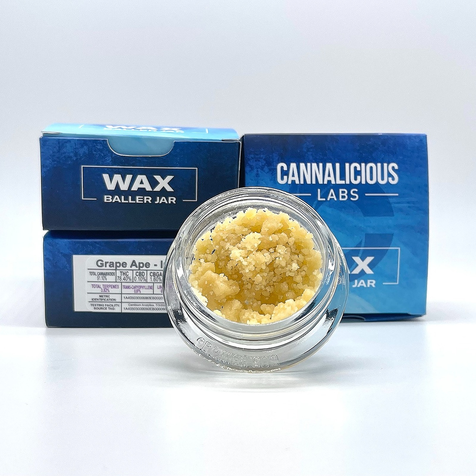 Cannalicious Labs: Grape Ape Wax Baller Jar - 7.0g | Leafly