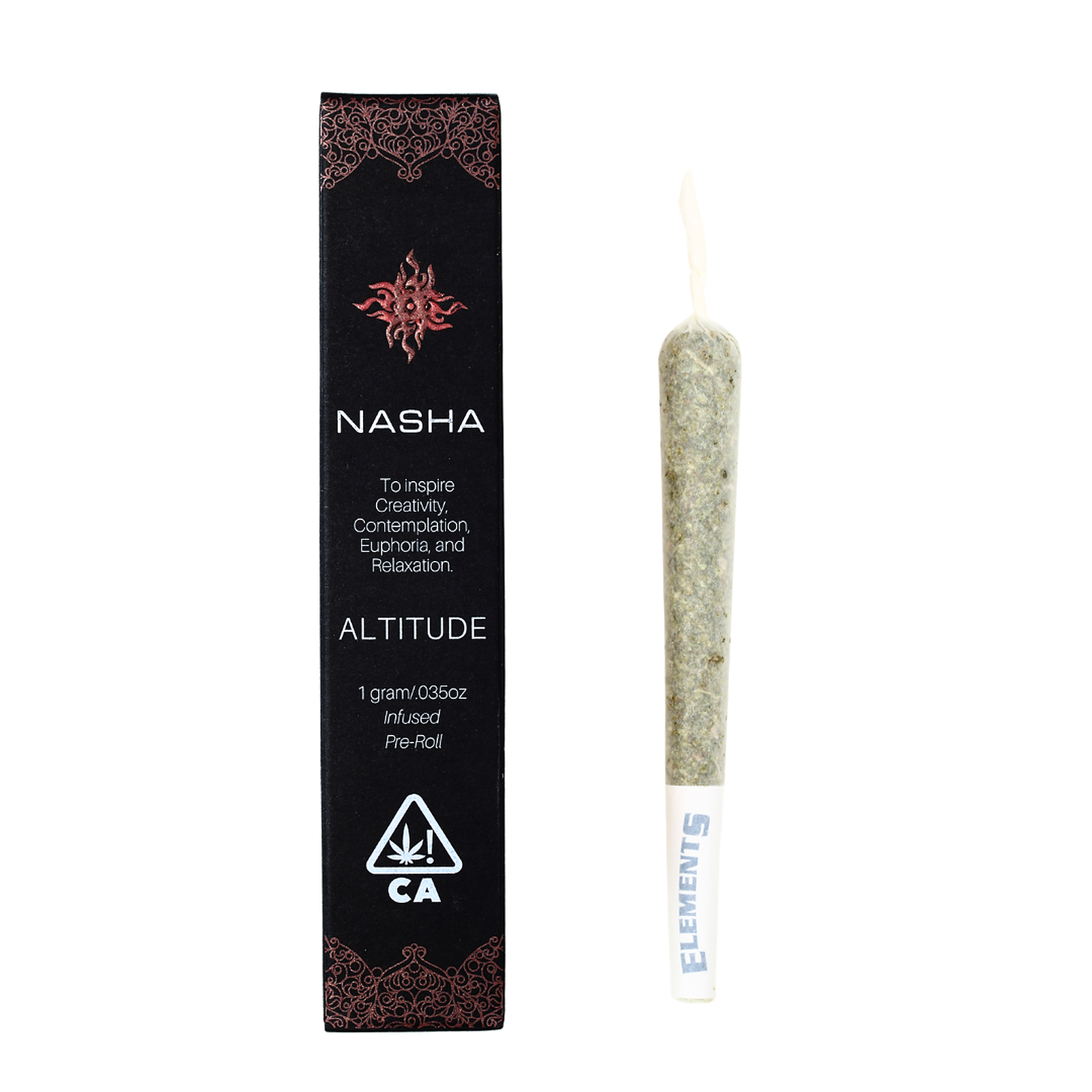 NASHA: Altitude 1 gram Preroll - Moroccan Peaches x Papaya Bomb | Leafly