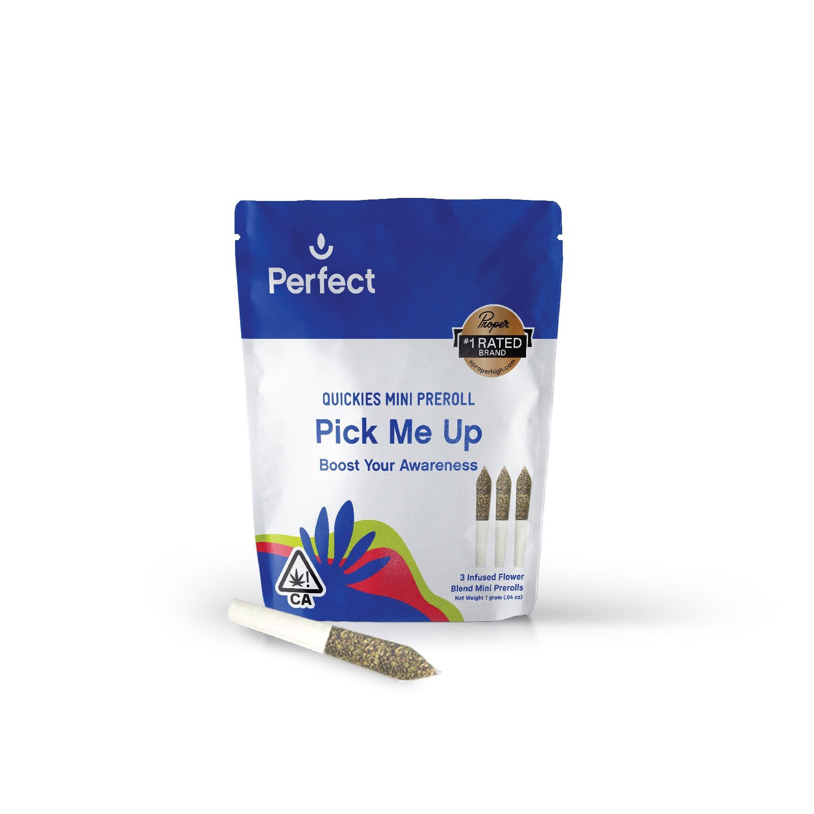 Perfect: Pick Me Up Infused Mini Preroll 3-packs | Leafly