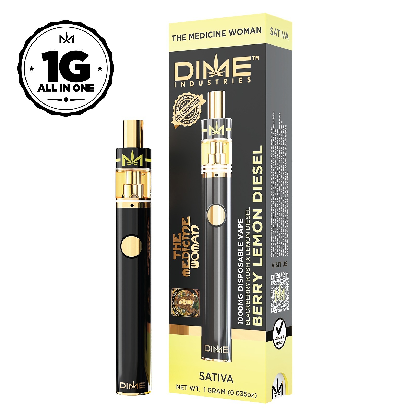 Dime Industries: Berry Lemon Diesel | The Medicine Woman x Dime ...