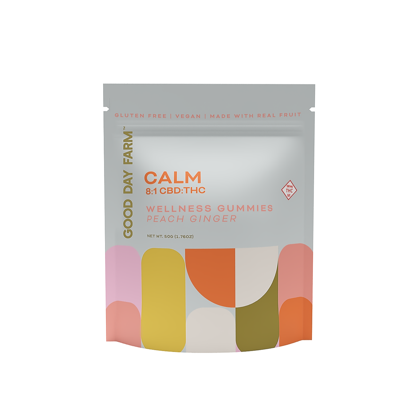 Good Day Farm: Good Day Farm: CALM 8:1 Peach Ginger | Wellness Gummies ...