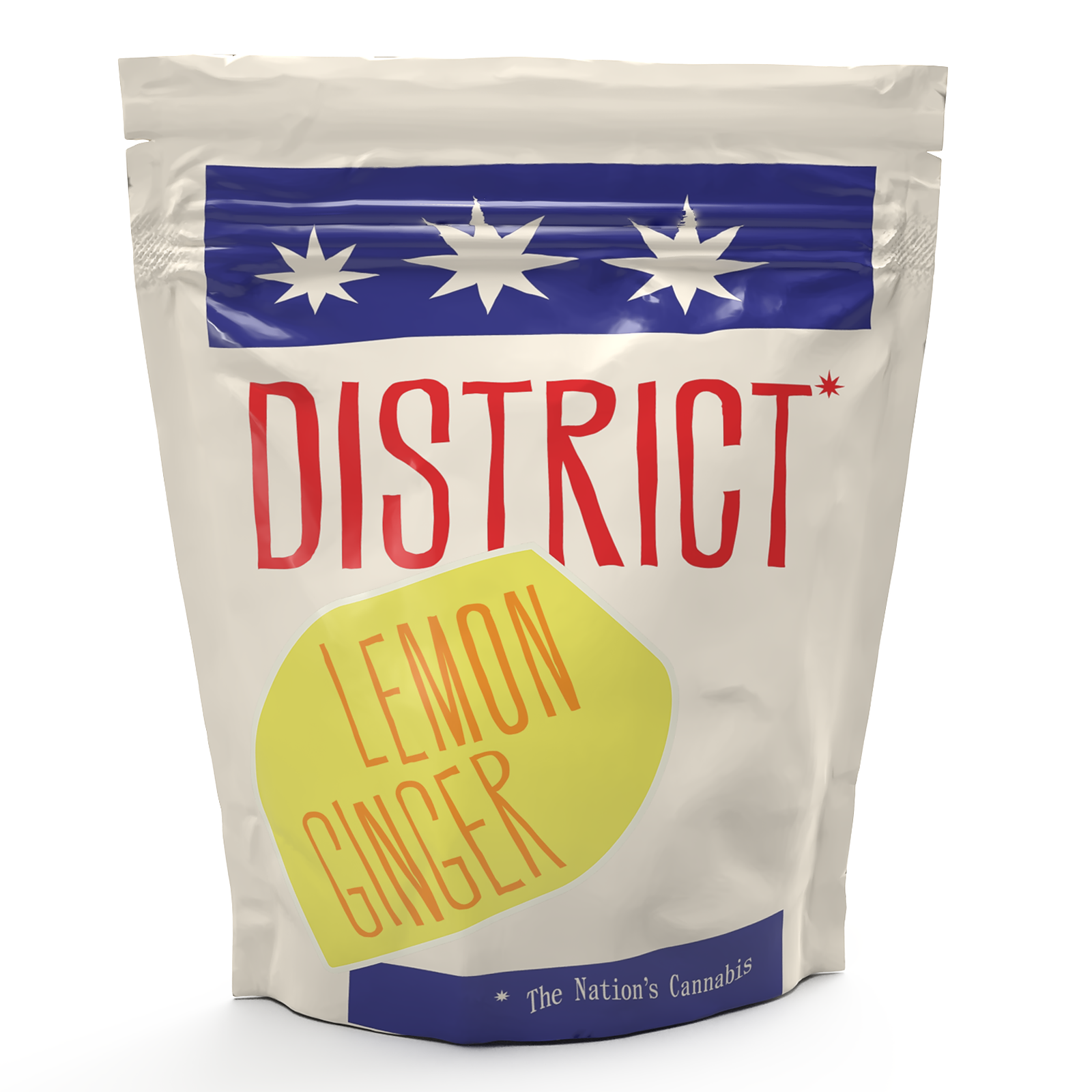 District Cannabis: Lemon Ginger Lozenge 17.5mg THC | Leafly