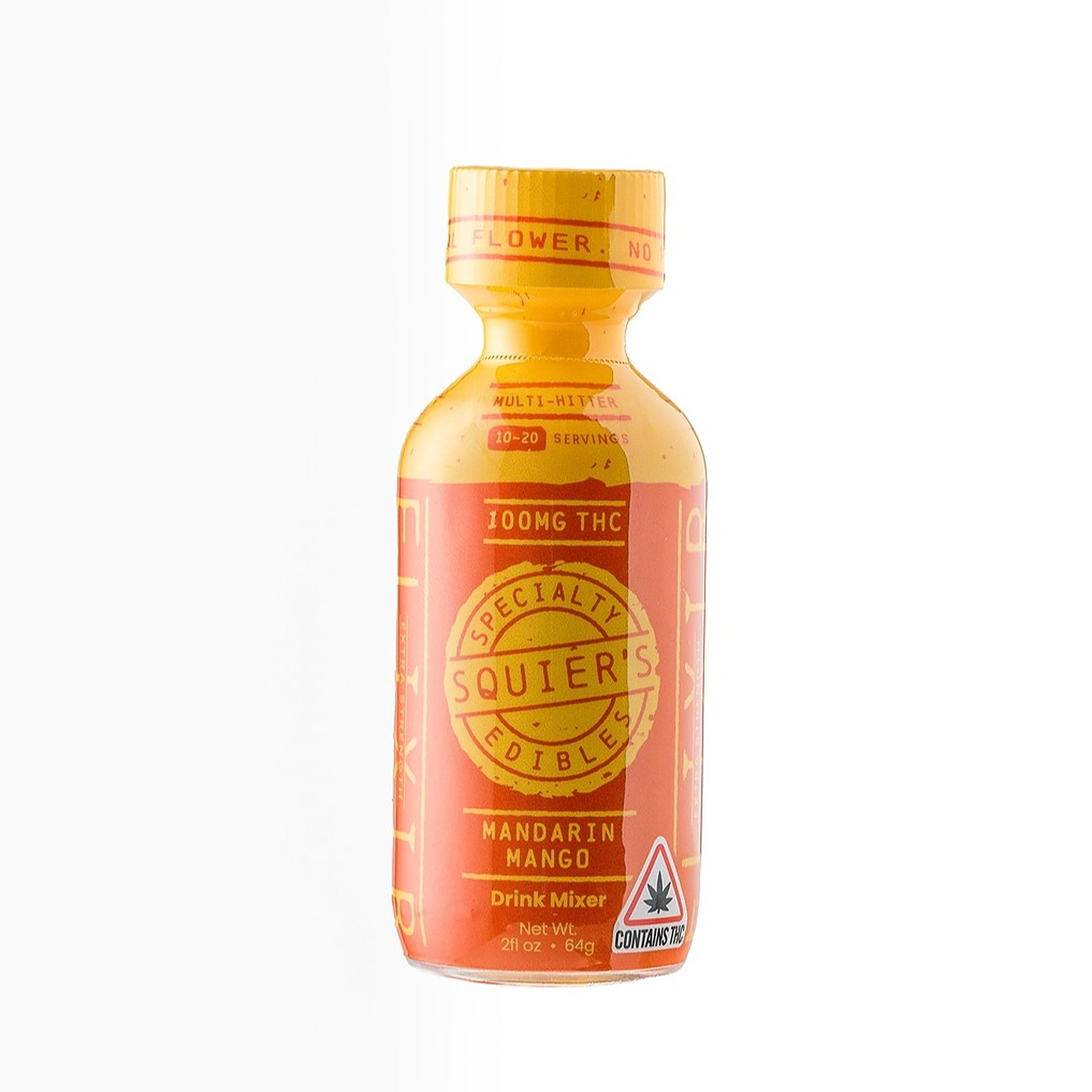 Squier's Specialty Elixirs: 100mg Mandarin Mango - Hash Rosin Drink ...