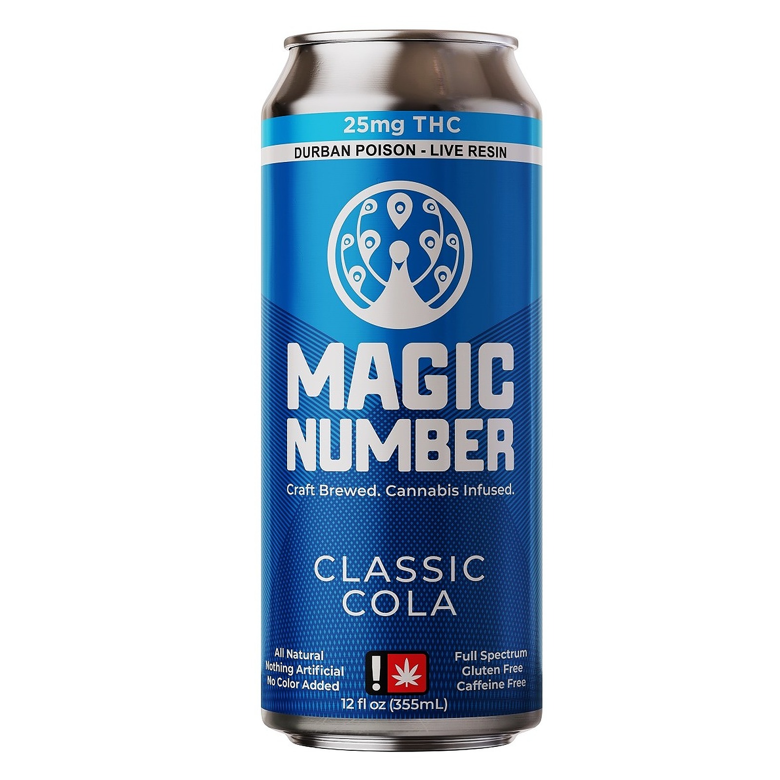 Magic Number: Classic Cola Soda - Live Resin 25mg | Leafly