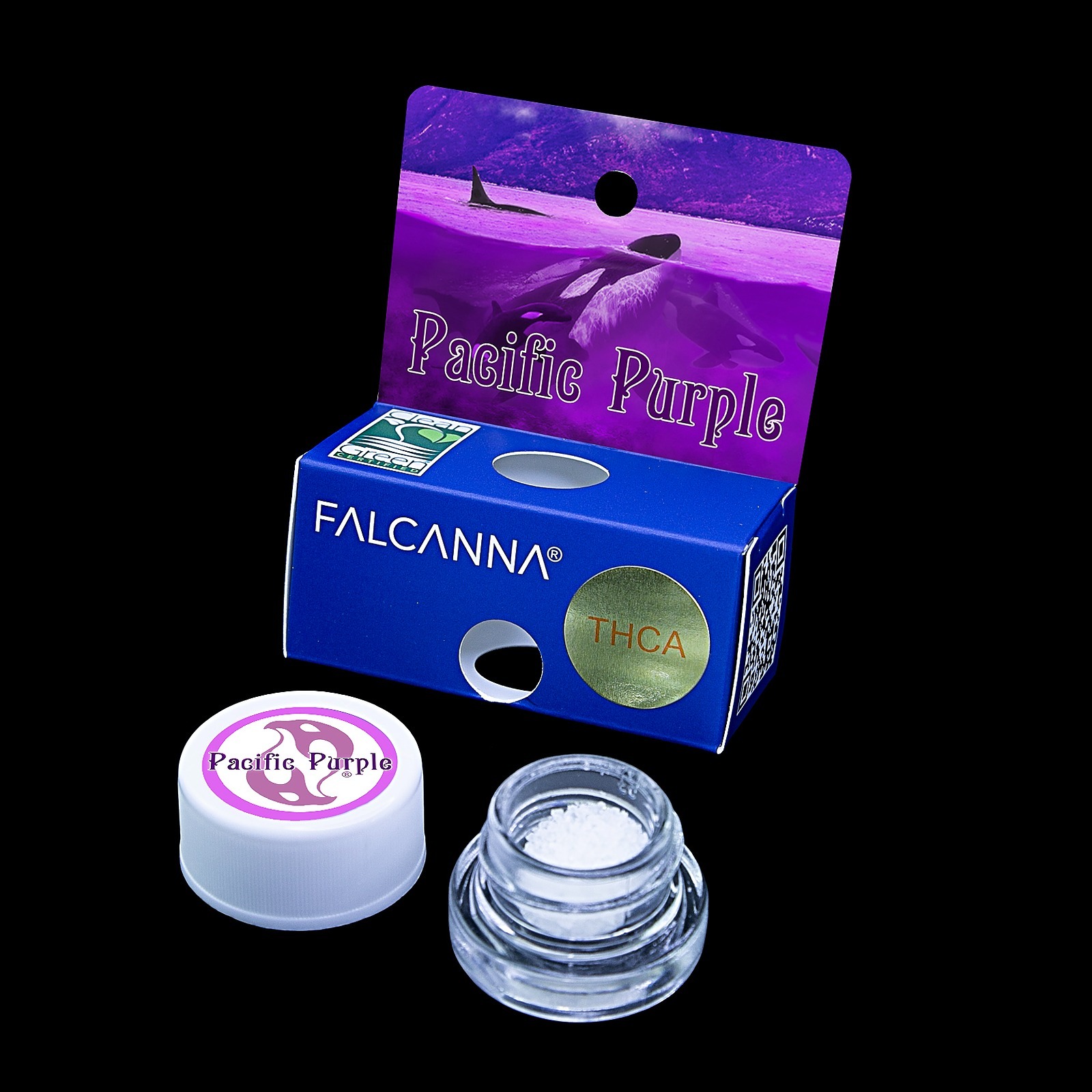 Falcanna: Pacific Purple THCa Isolate | Leafly