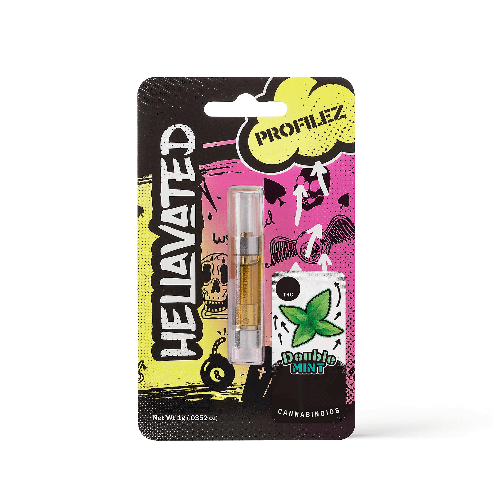 Hellavated: Double Mint Profilez Cartridge 1g | Leafly