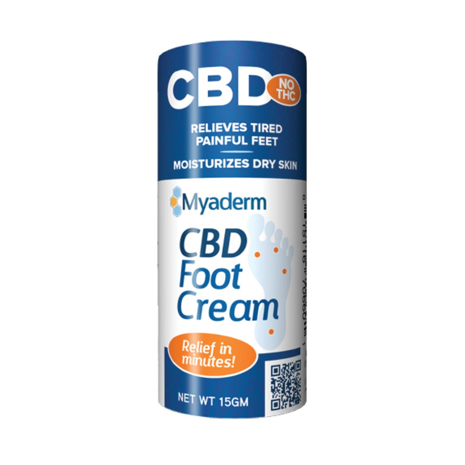 Myaderm: CBD Foot Cream 15gm | Leafly
