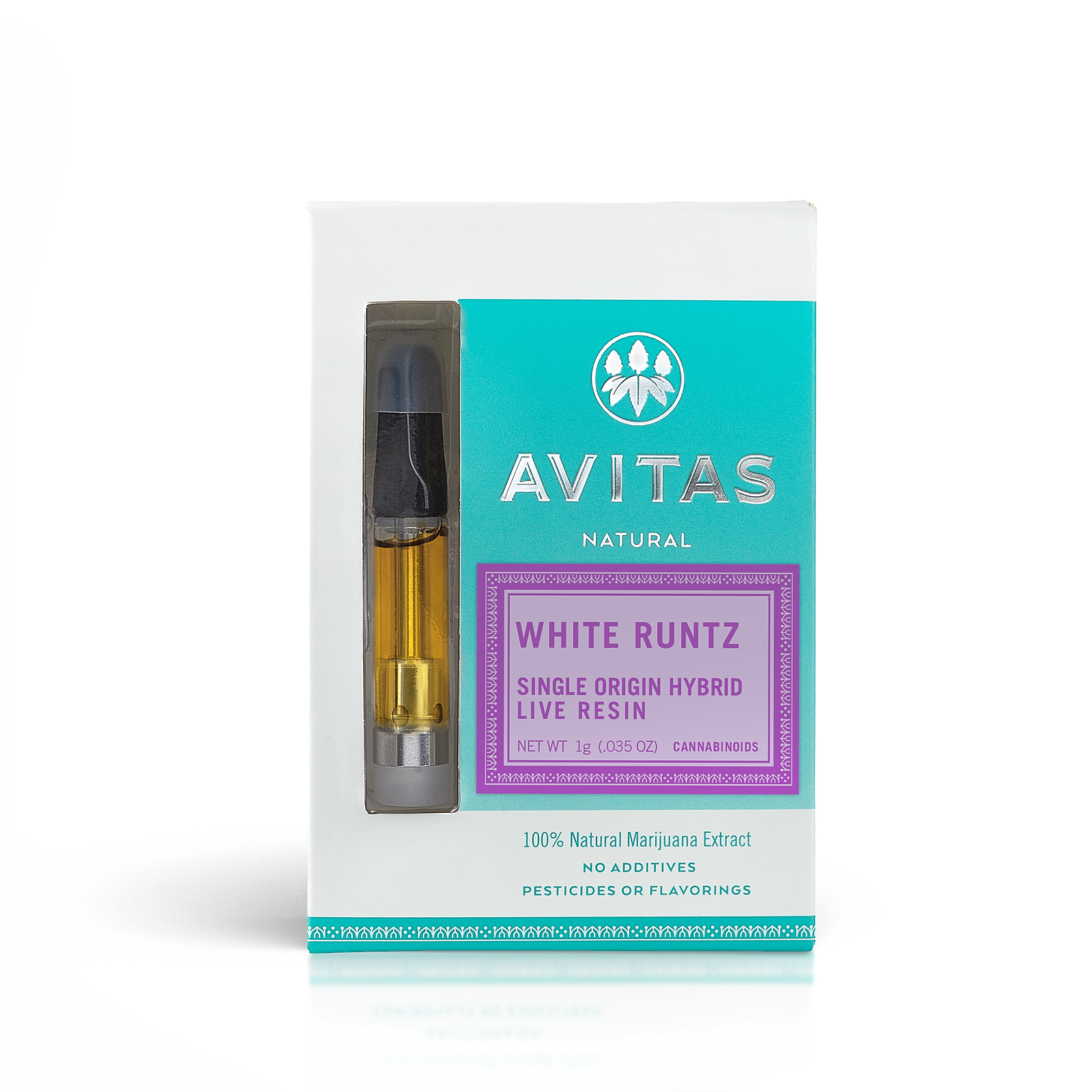 Avitas: White Runtz Live Resin Cartridge 1g | Leafly