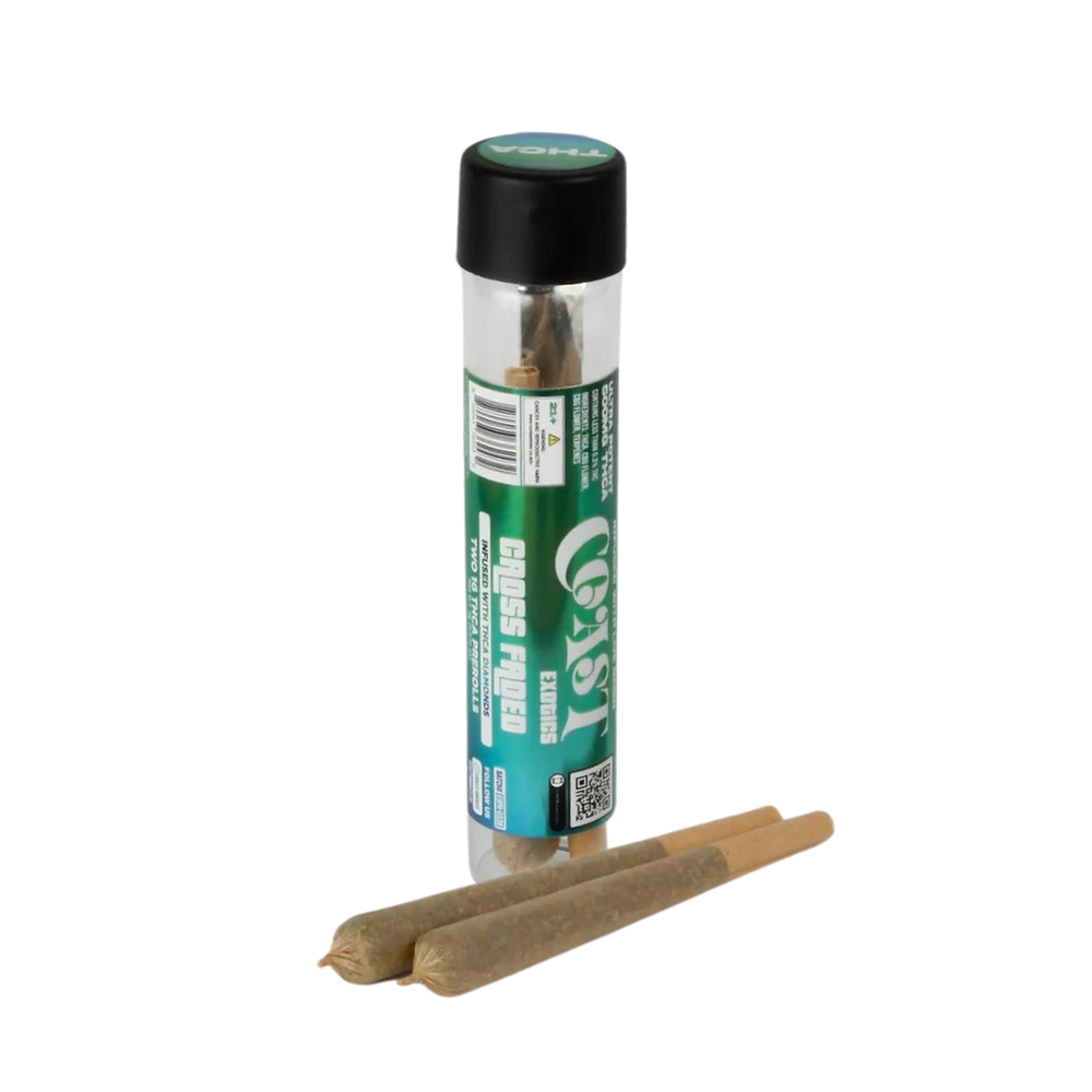 Luxe THC: Cross Faded THCA Infused Prerolls | 2 Count | Leafly