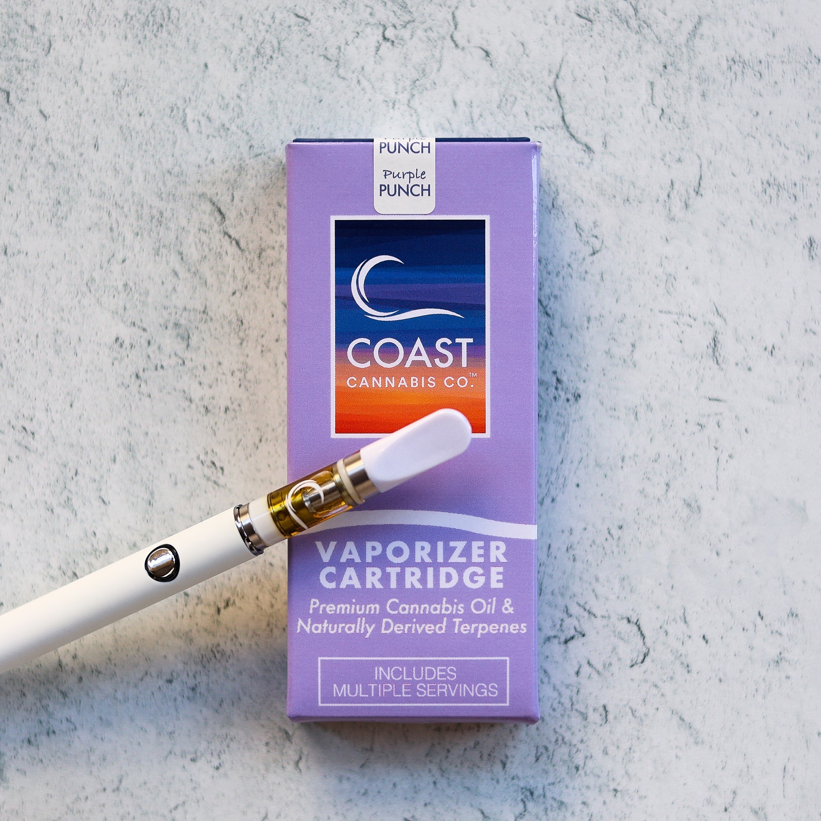 Coast Cannabis Co.: Purple Punch Disposable Pen 0.6g | Leafly