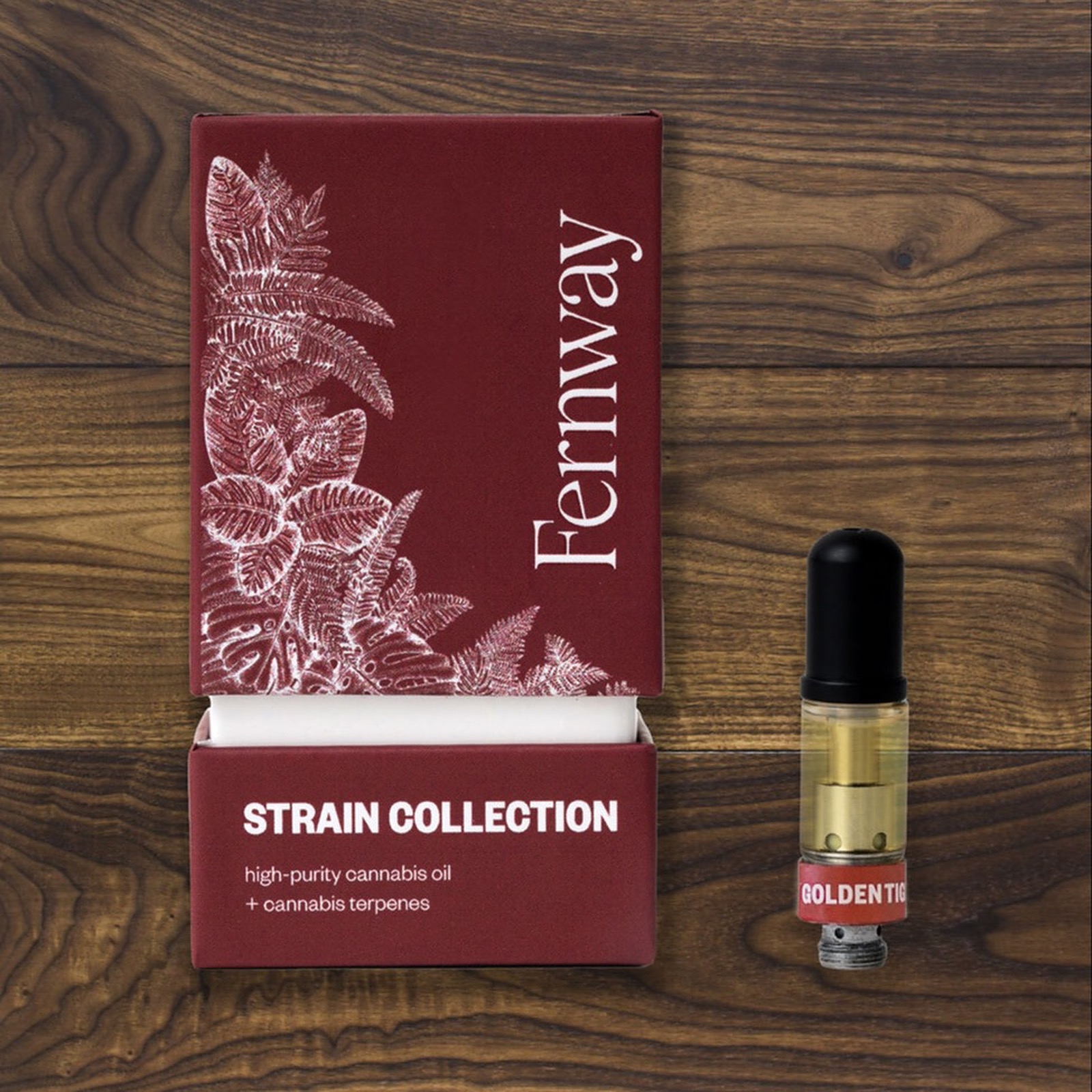 Fernway: Fernway Strain Collection - Golden Tiger 0.5g Vape Cartridge ...