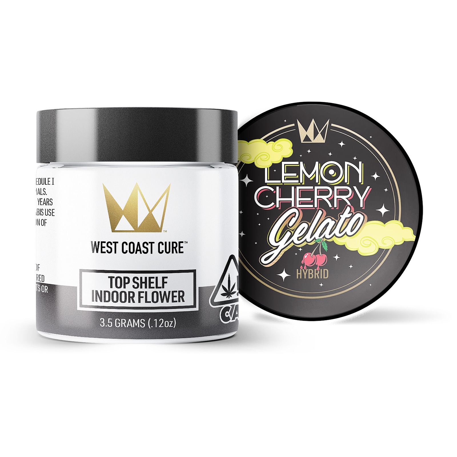 West Coast Cure: Lemon Cherry Gelato - 3.5G Top Shelf Indoor Flower ...