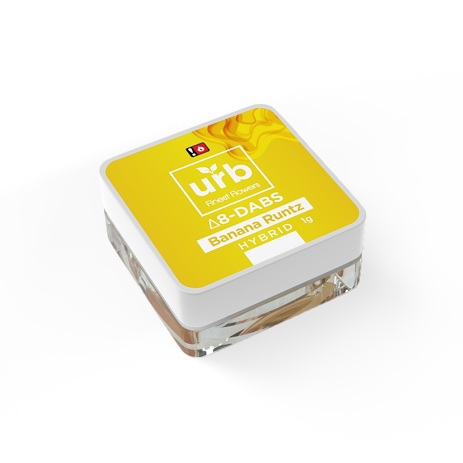 Urb Finest Flowers: Banana Runtz Delta 8 THC Dabs 1 G | Leafly