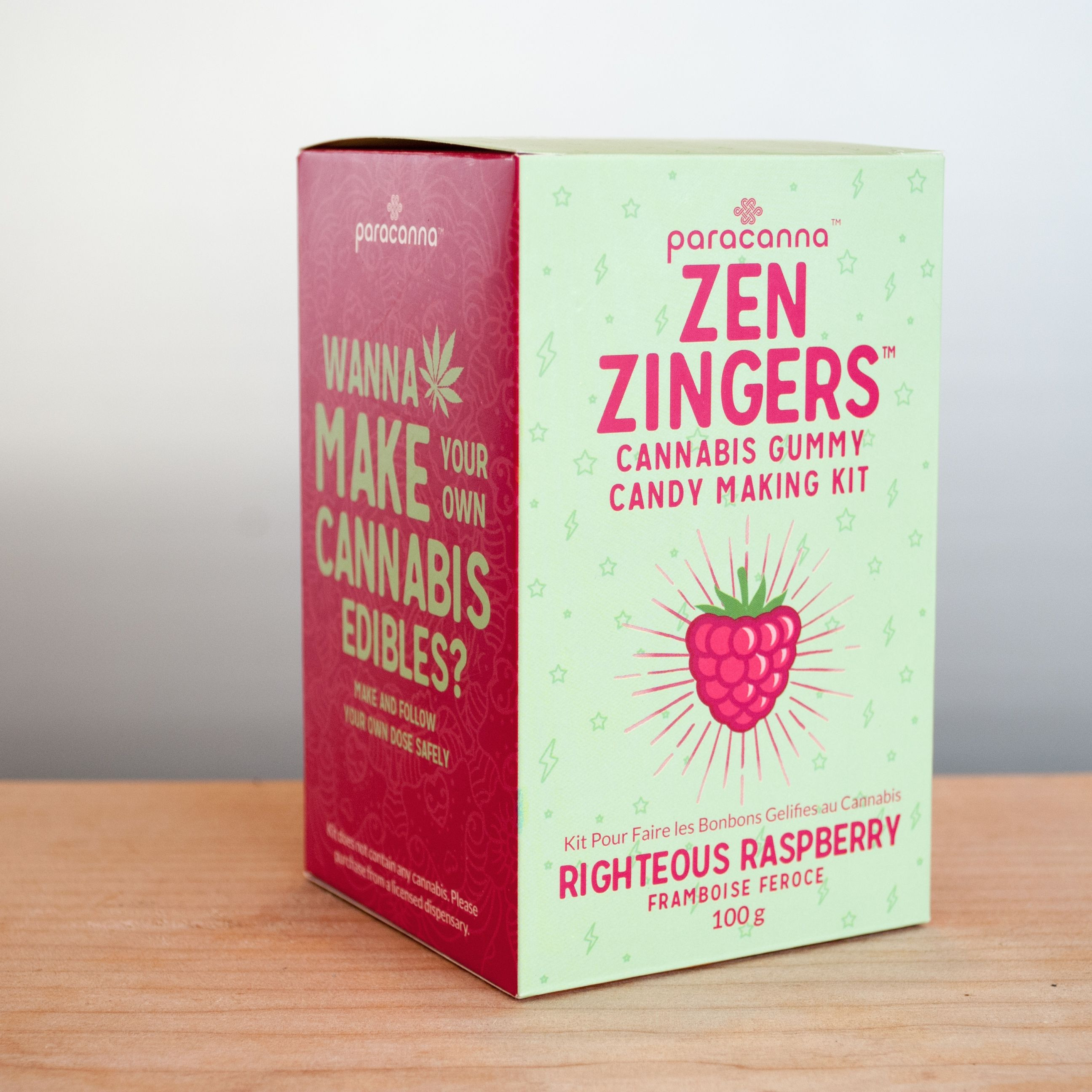 Paracanna - DIY Edibles: Zen Zinger Raspberry Gummy Making Kit | Leafly
